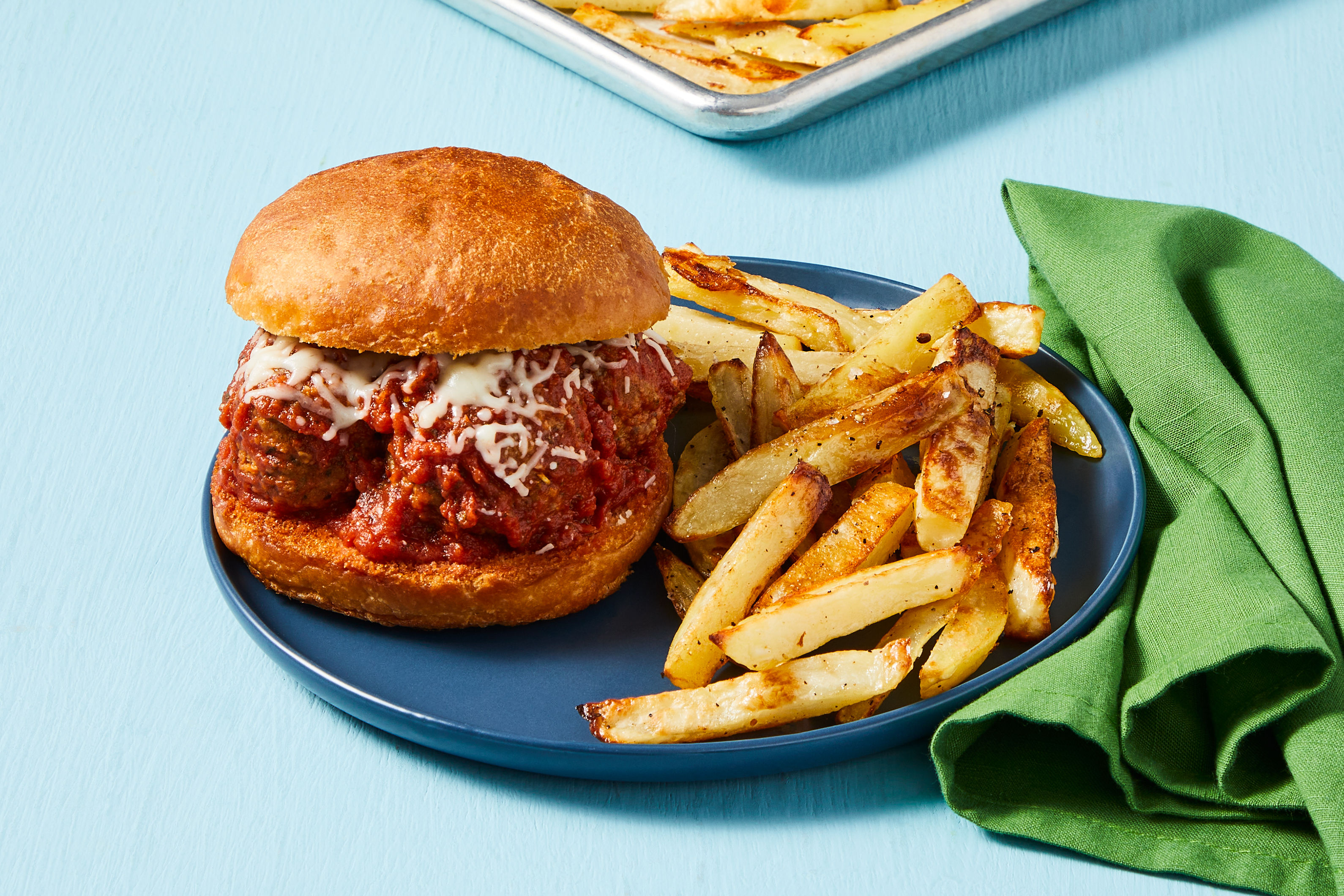 Pizza Parlor Organic Beef Meatball Sandos Recipe | HelloFresh