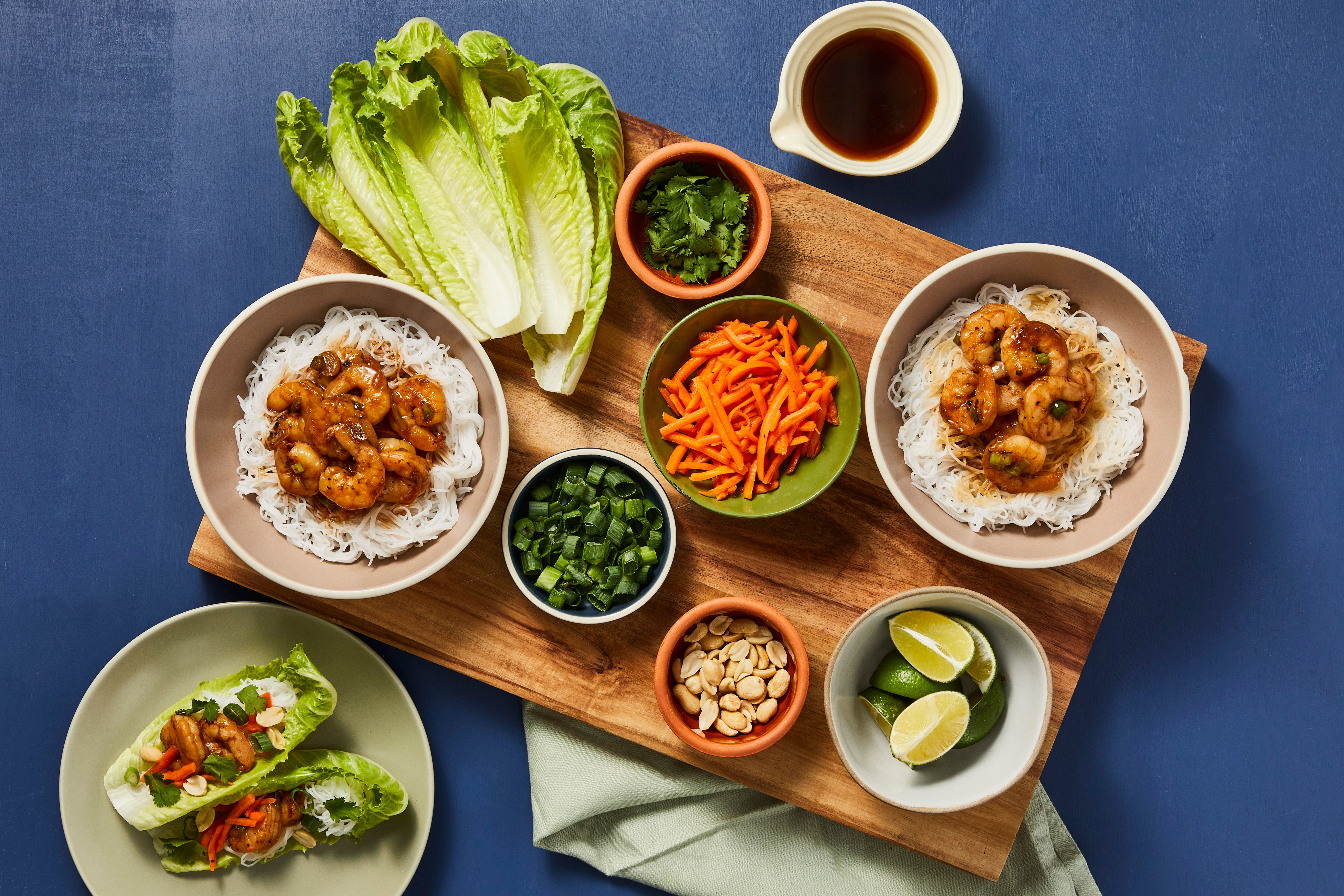 Vietnamese-Style Shrimp Lettuce Wraps Recipe | HelloFresh