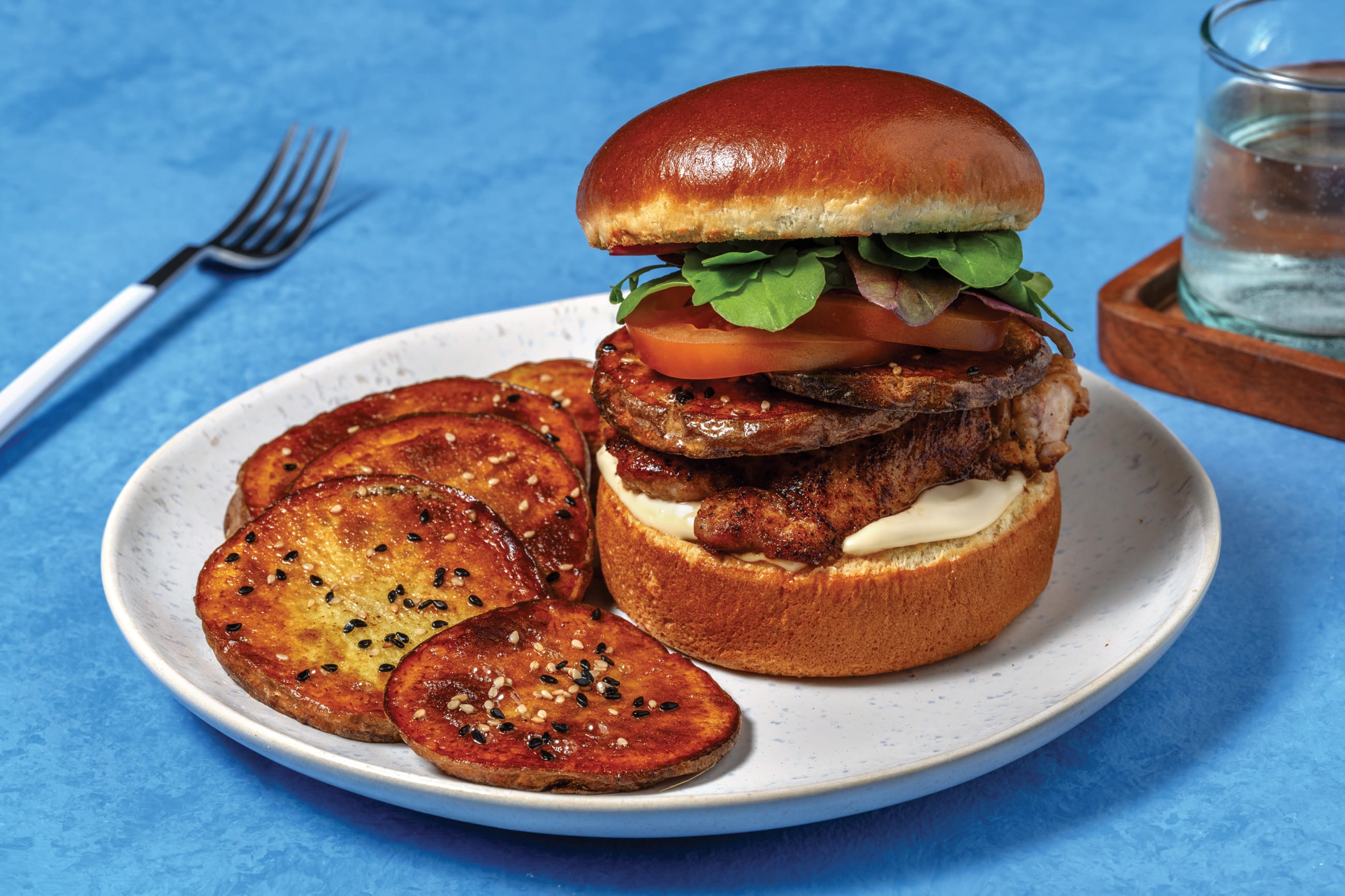 Haloumi Shawarma-Style Burger Recipe | HelloFresh