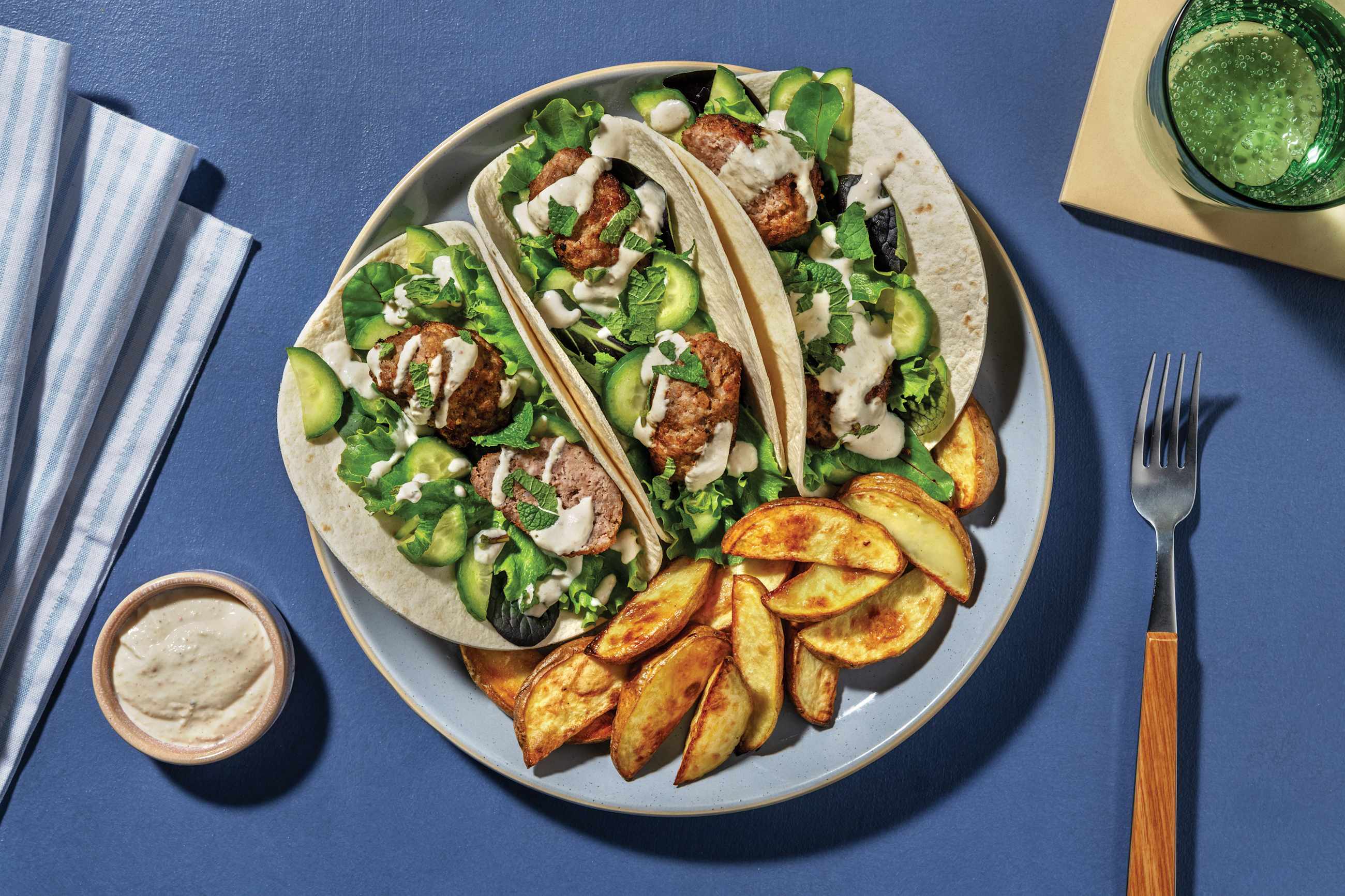 Mini Beef & Pork Kofta Kebabs Recipe | HelloFresh