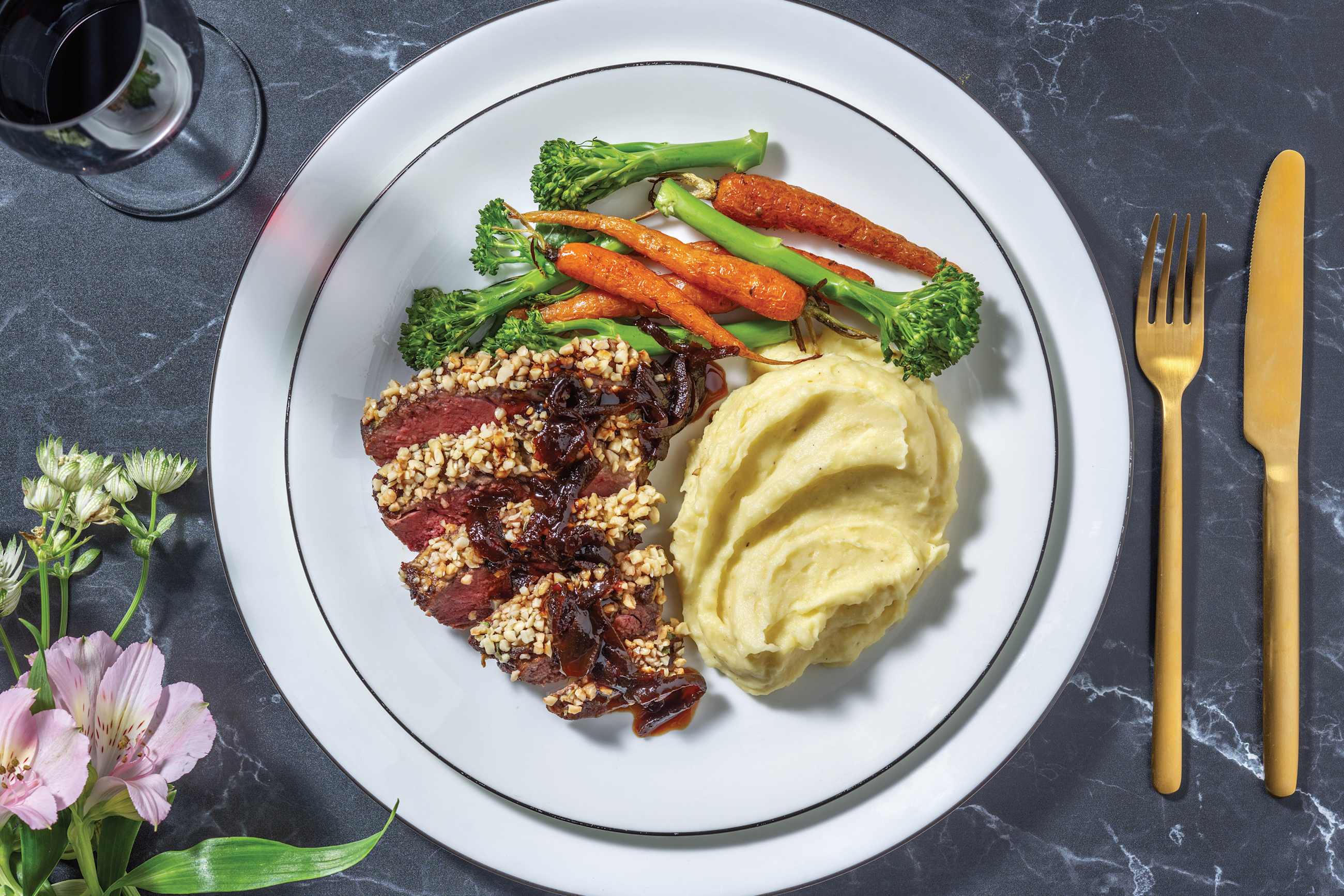 Almond-Crusted Lamb Leg Recipe | HelloFresh