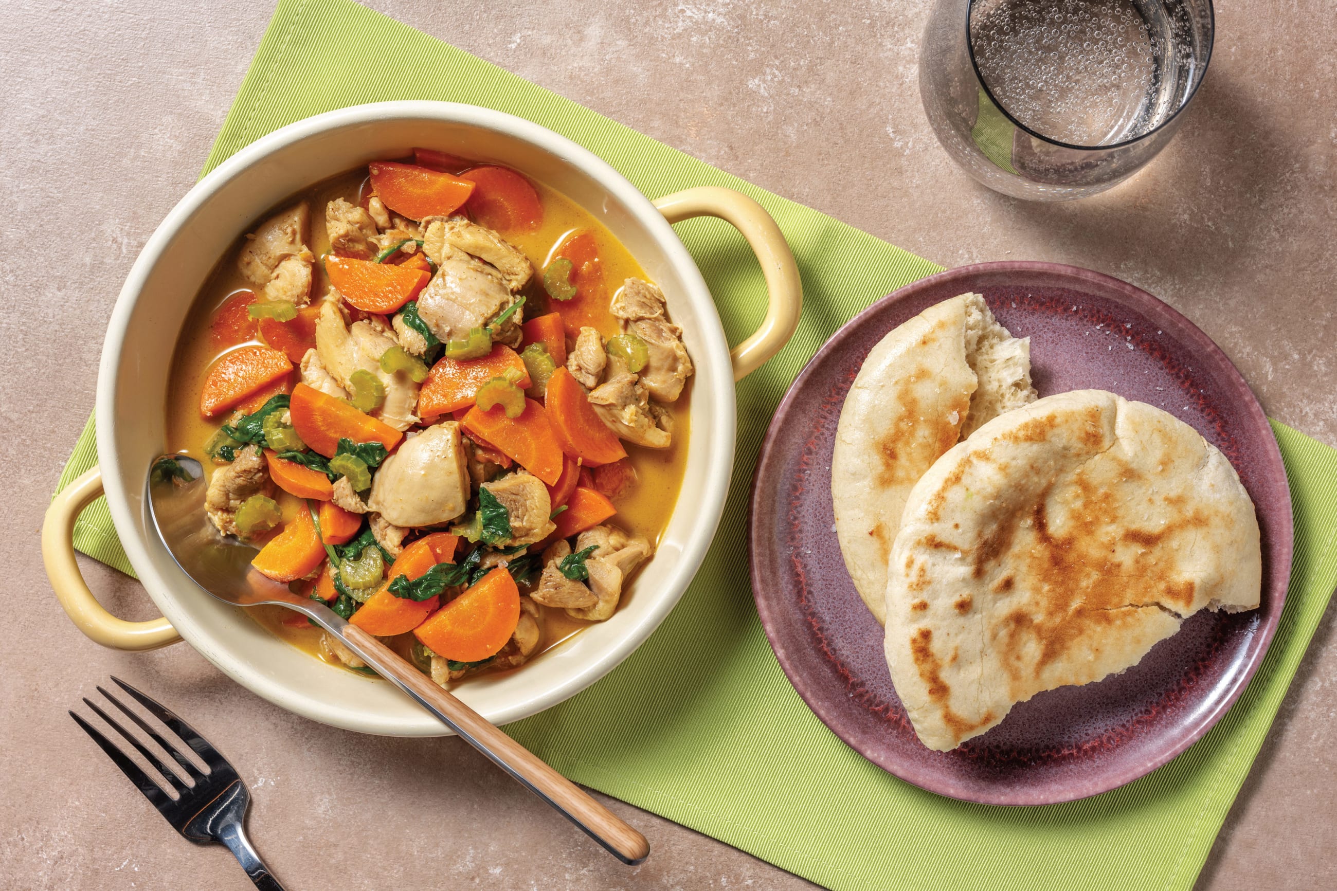 HelloHero: Coconut Halloumi & Veg Curry Recipe | HelloFresh