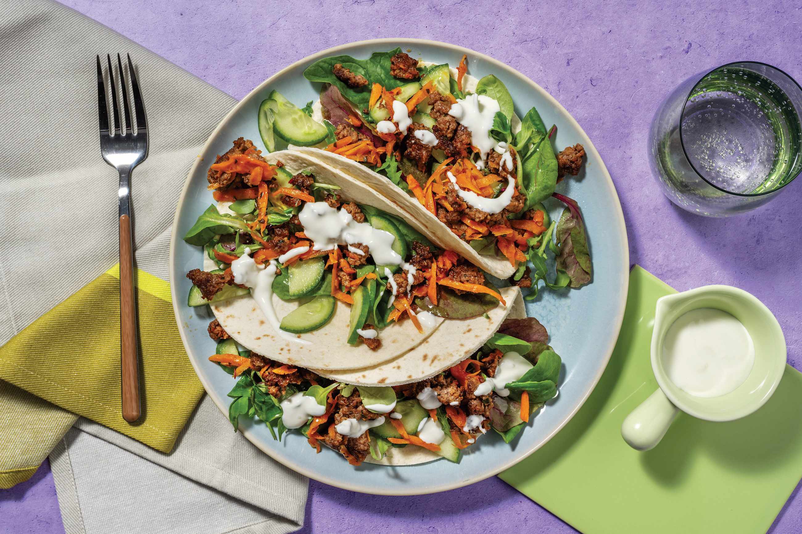 Honey Harissa Beef Rump Tacos Recipe | HelloFresh