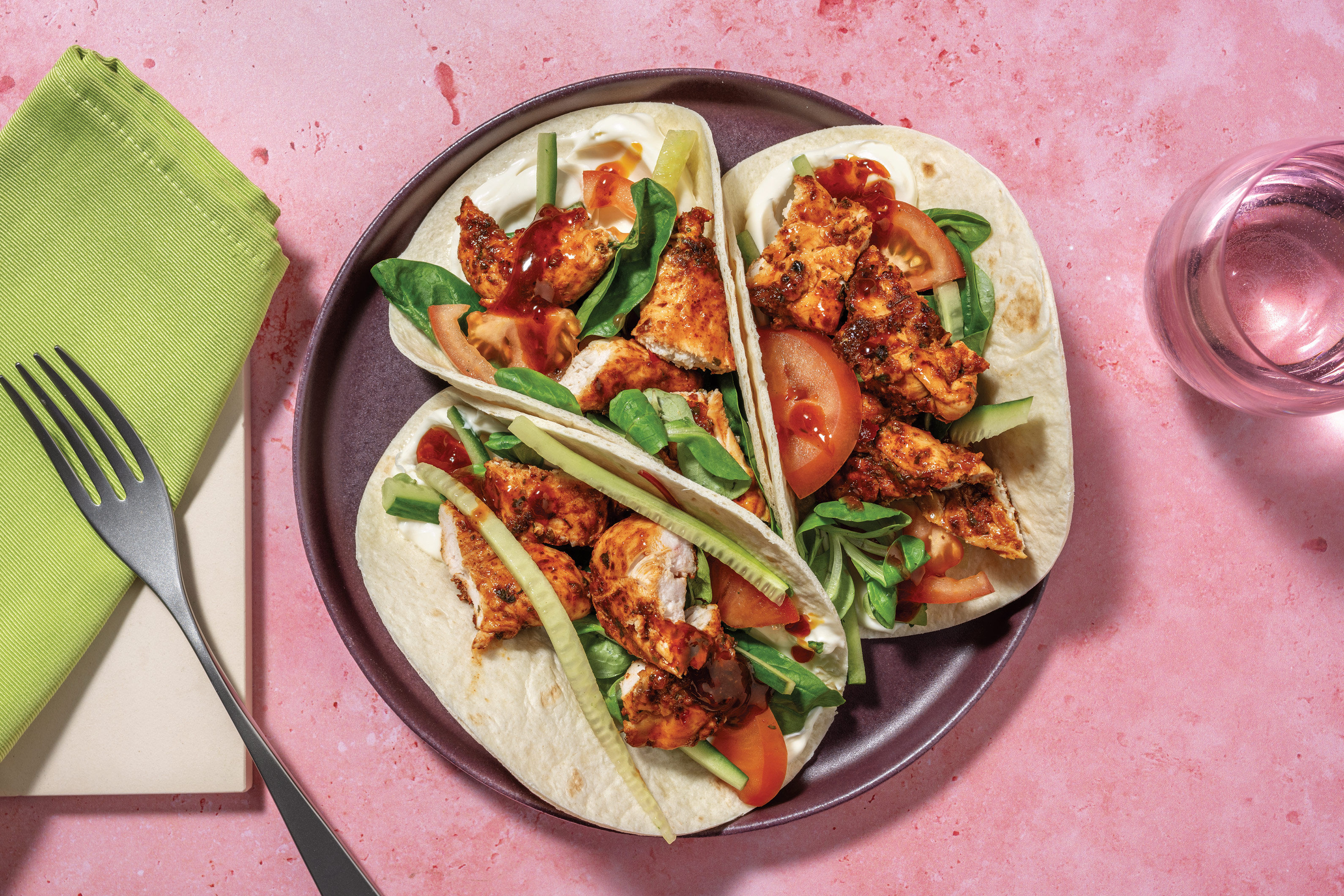 Easy Sticky Peri-Peri Chicken Tacos Recipe | HelloFresh