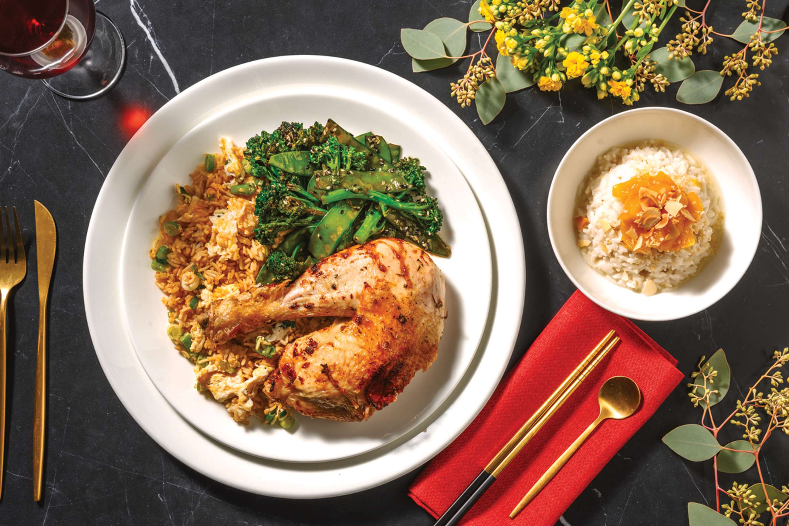 Whole Chicken & Sticky Plum Sauce Recipe | HelloFresh