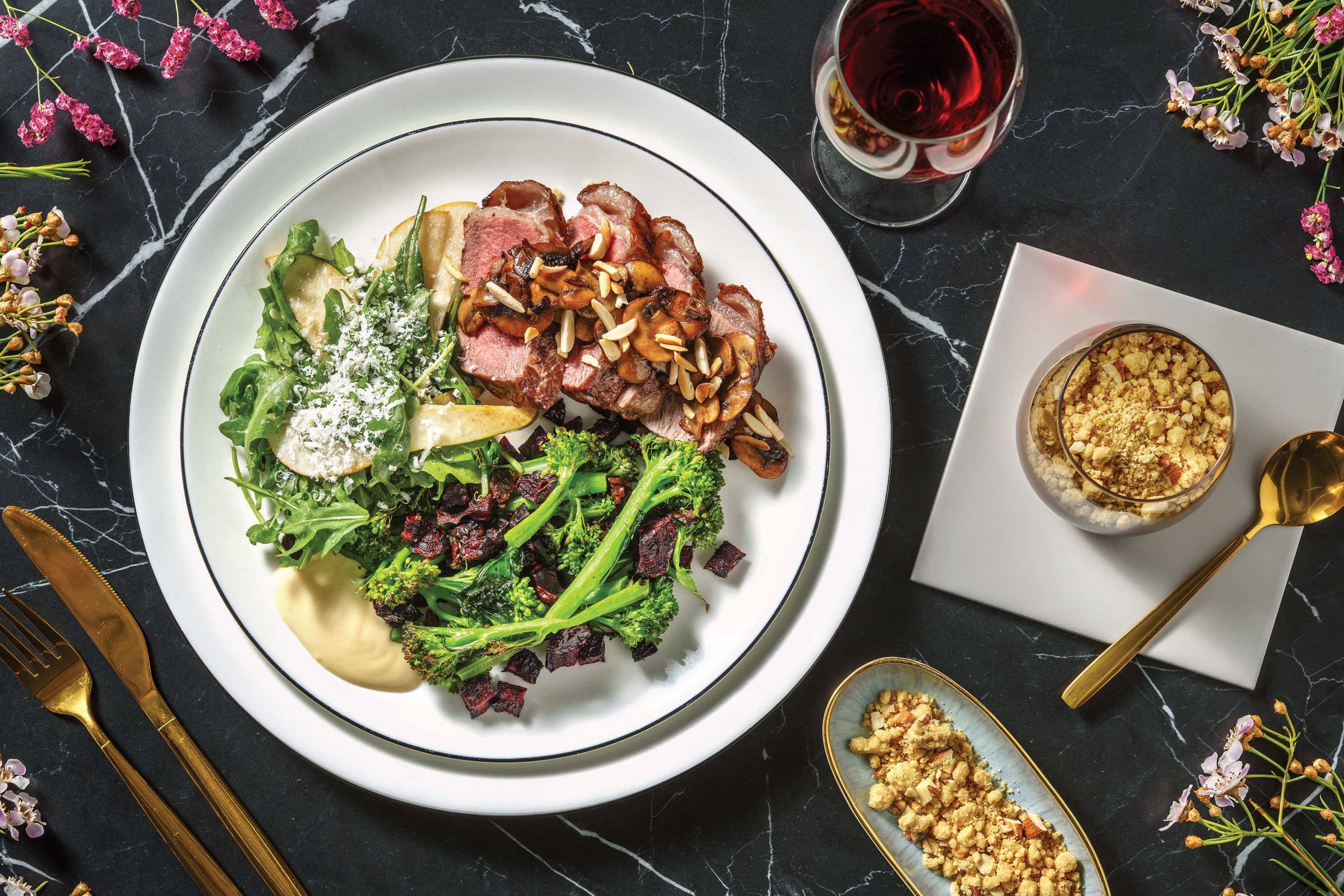 Seared Fillet Steak & Balsamic Mushrooms Recipe | HelloFresh