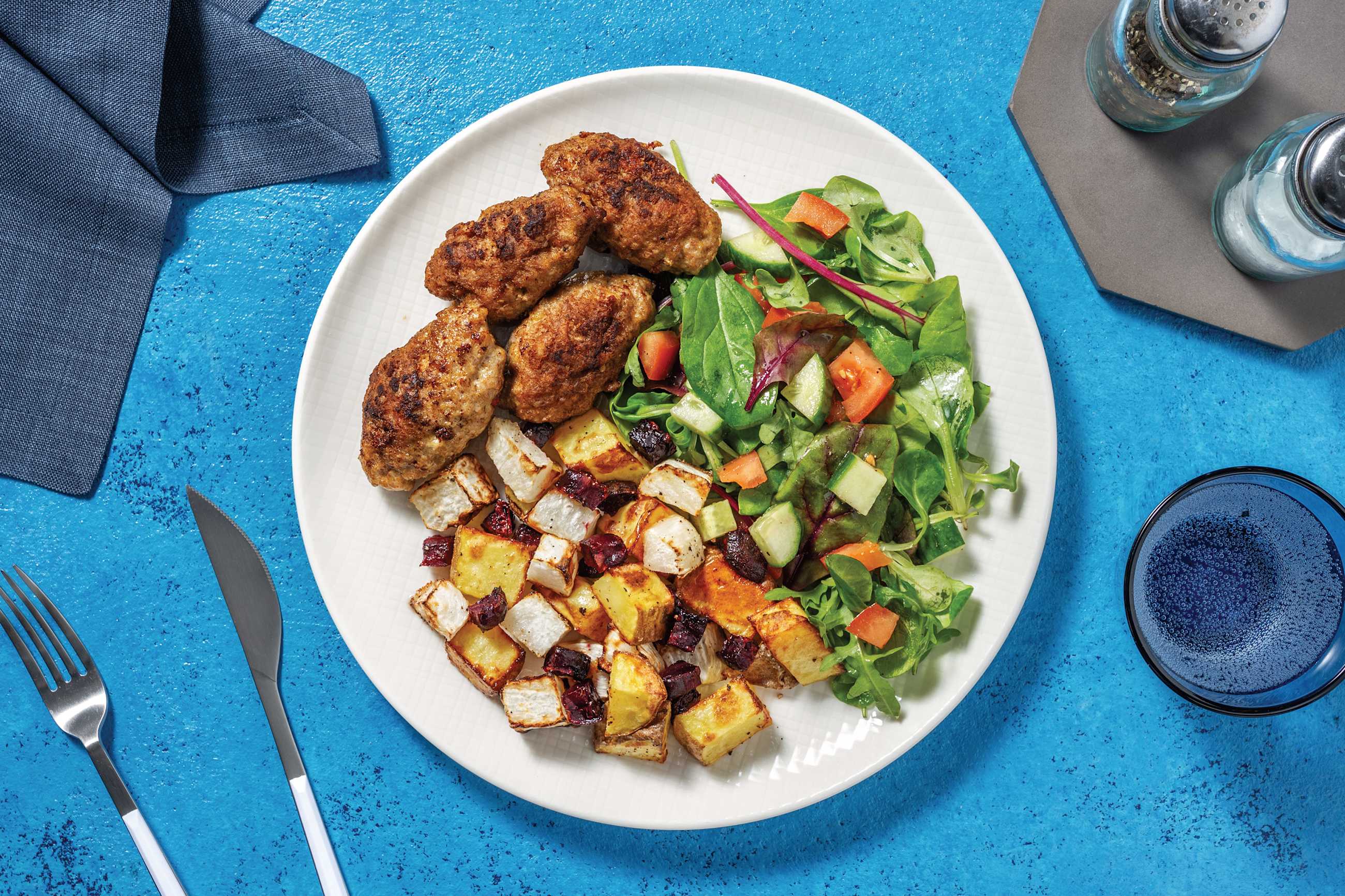 Middle Eastern Honey-Glazed Lamb Koftas Recipe | HelloFresh