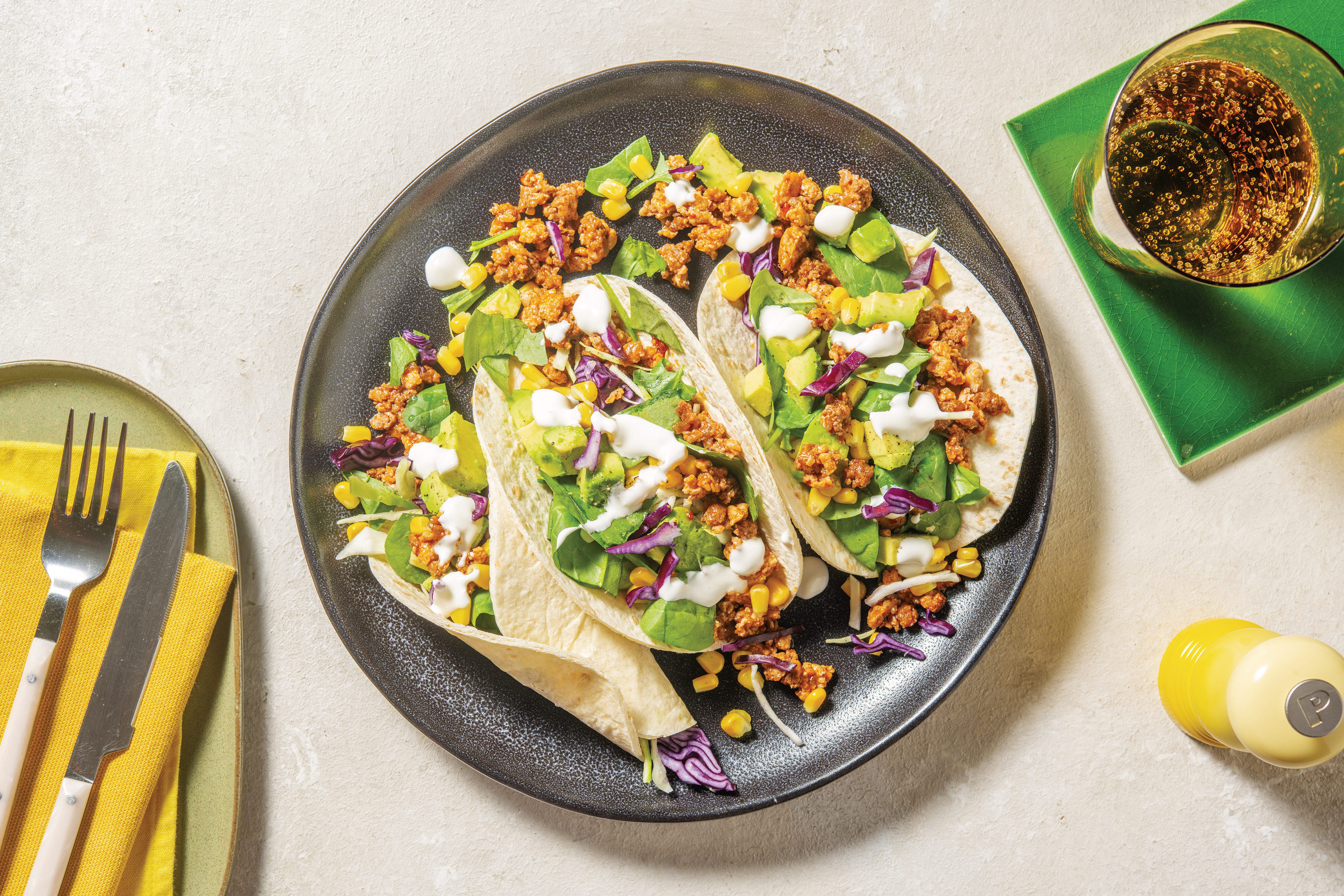 Quick Hearty Mexican Beef Strips Tacos Recipe | HelloFresh