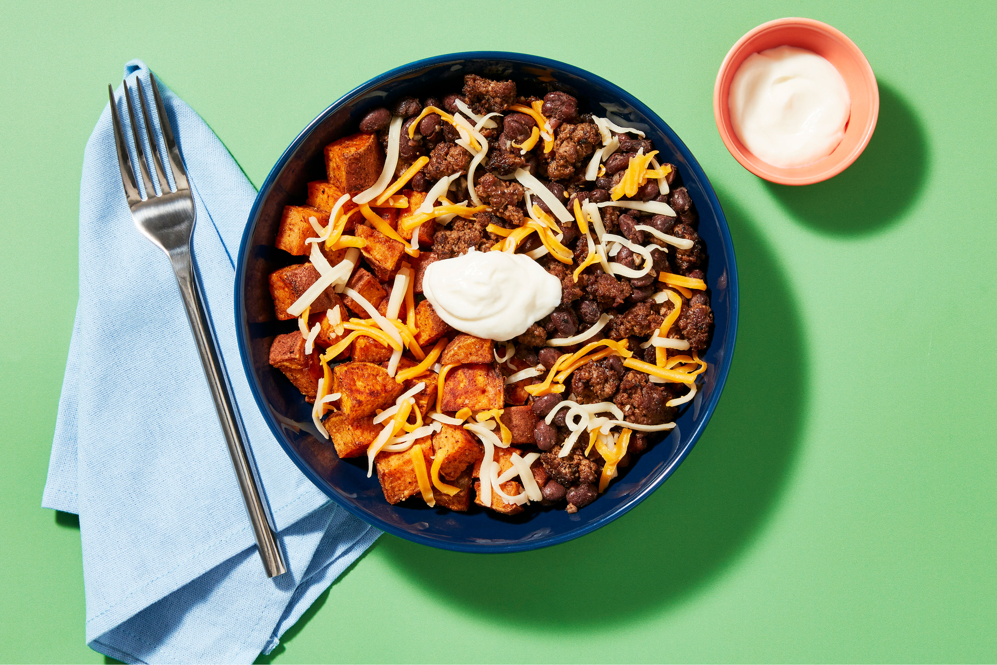 Sweet Potato, Bean & Beef Power Bowl Recipe | HelloFresh