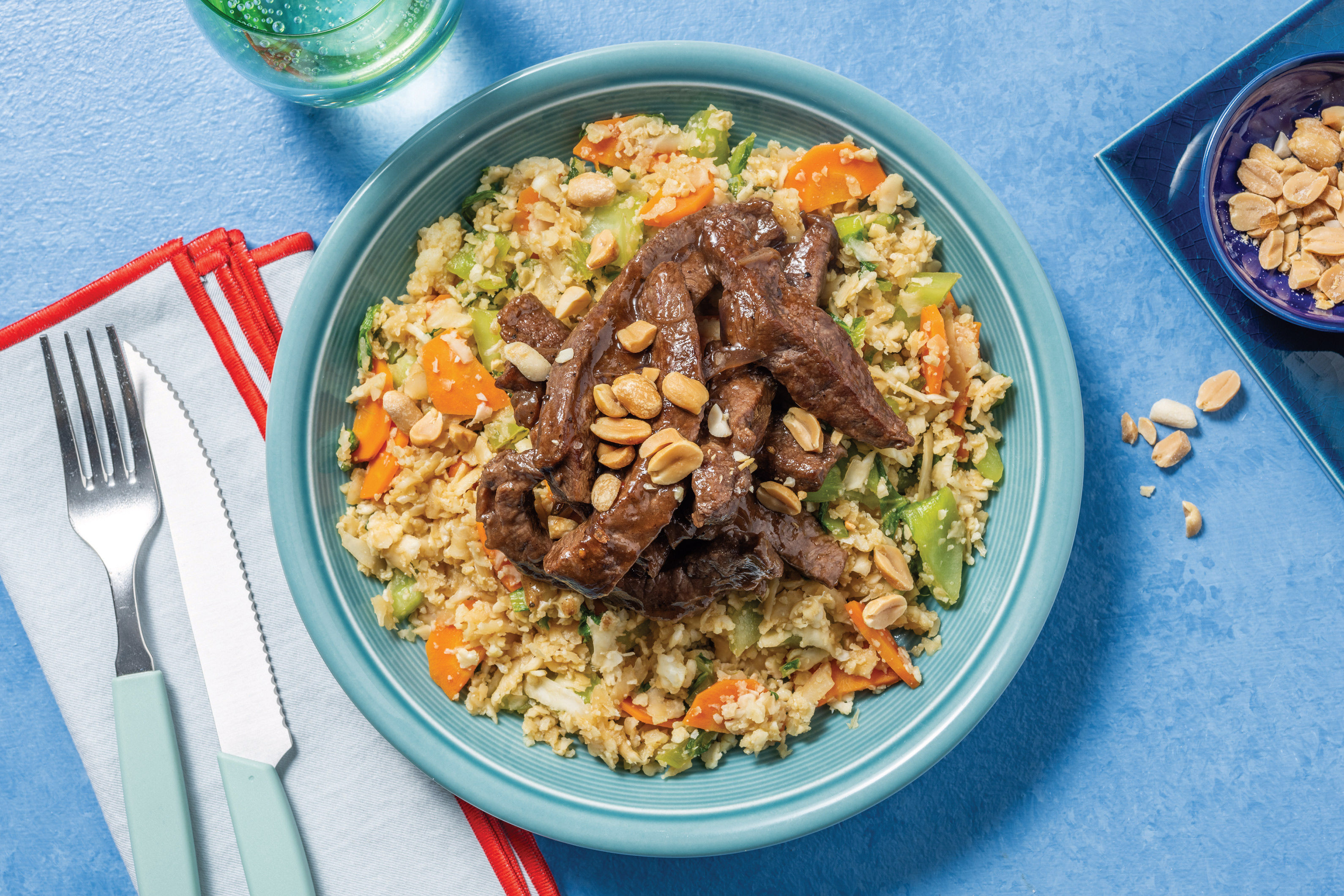Ginger-Pepper Double Beef Stir-Fry Recipe | HelloFresh