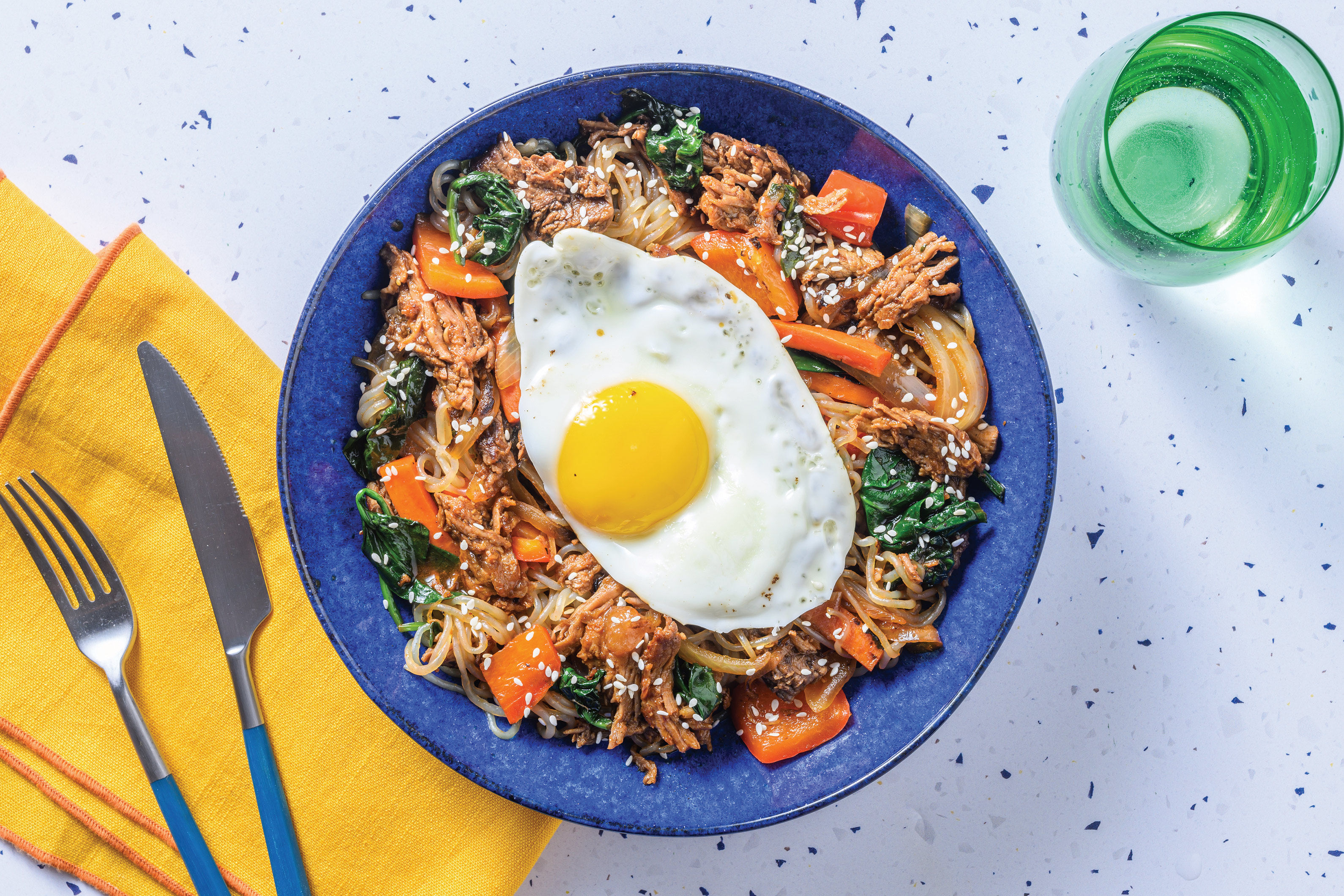 Double Quick Korean Beef Brisket & Konjac Noodles Recipe | HelloFresh