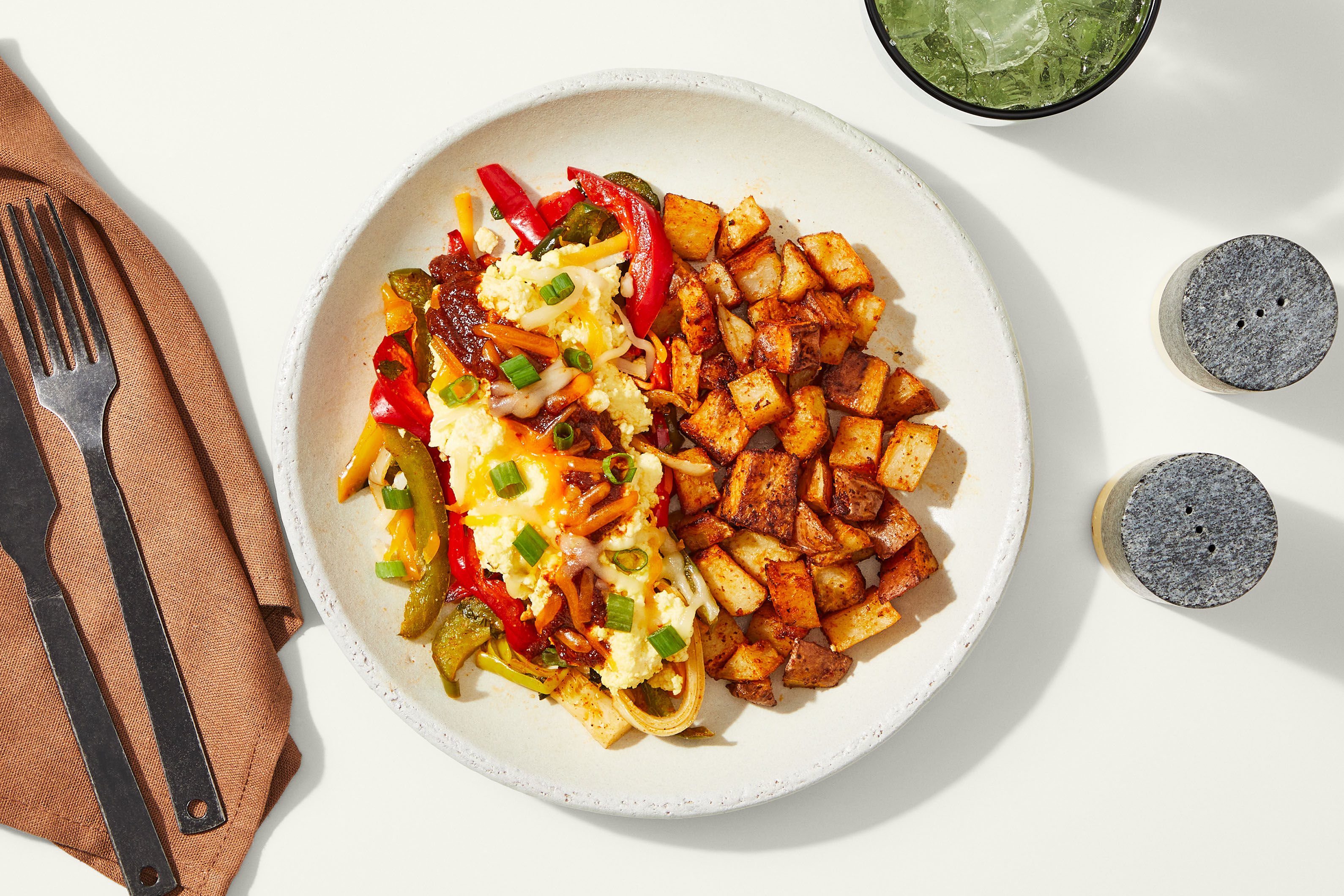 Smoky Cowboy Skillet & Scrambled Eggs Recipe | HelloFresh