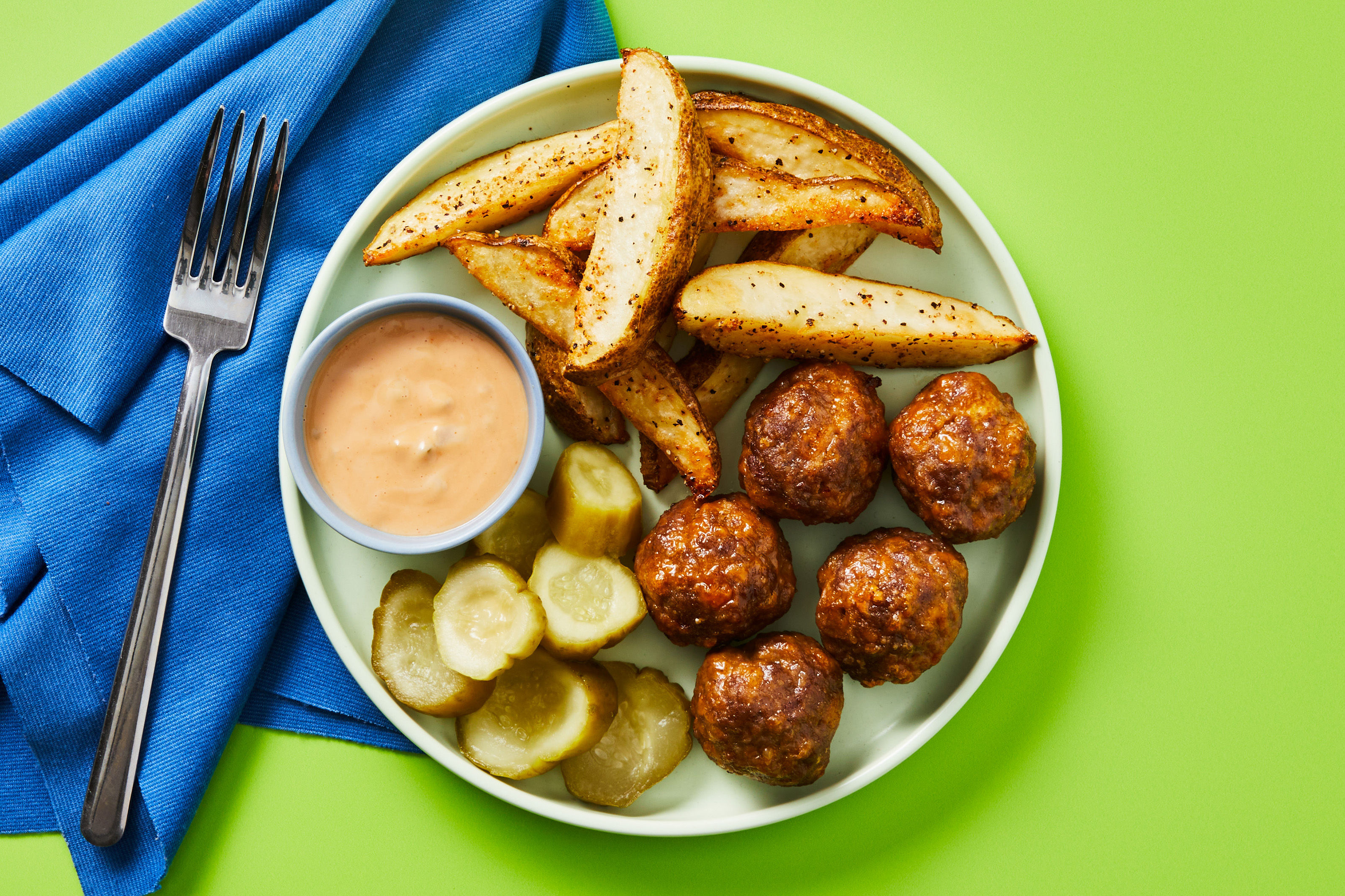 Cheeseburger Meatballs Recipe | HelloFresh