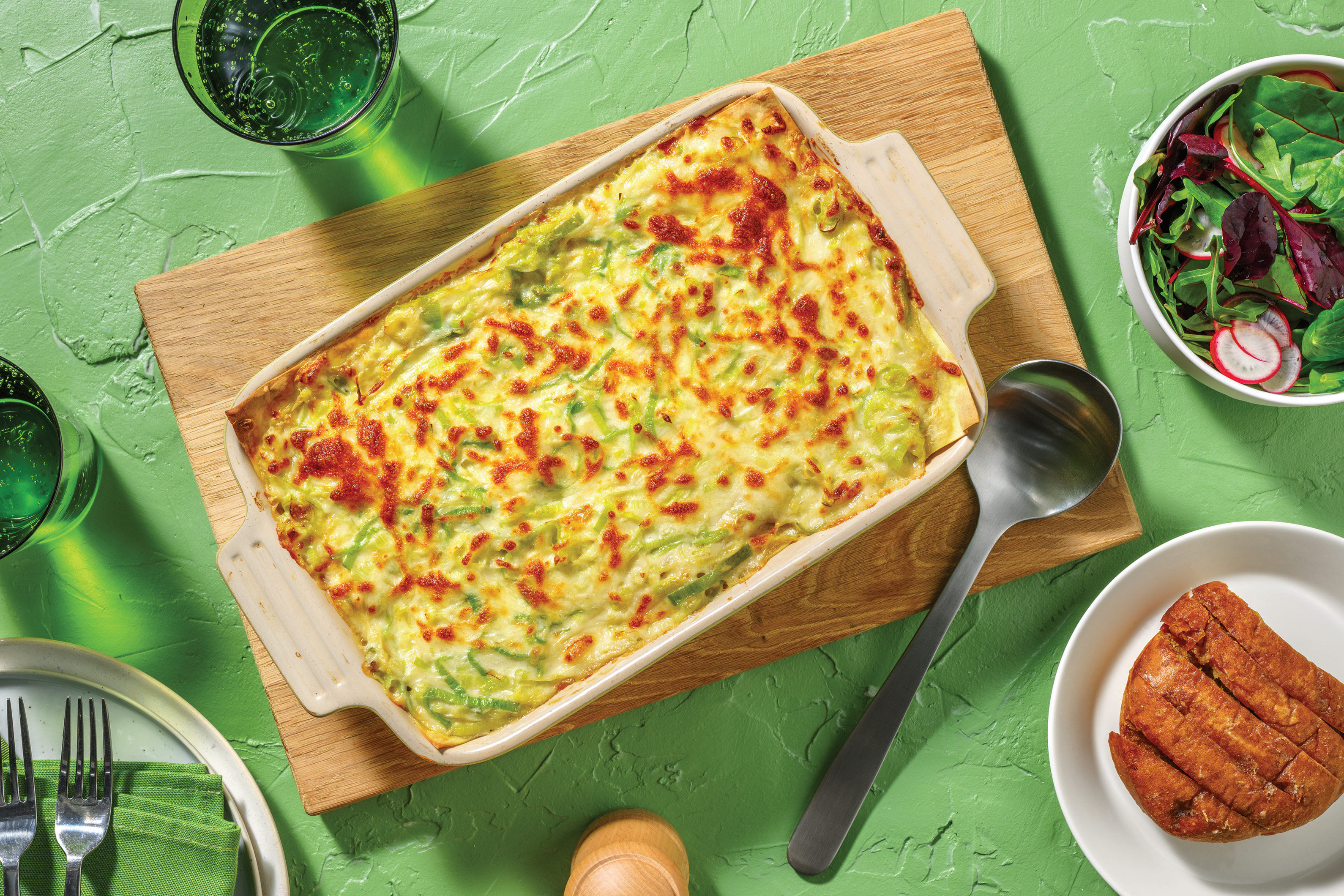 Red Wine Beef & Mushroom Ragu Lasagne Recipe | HelloFresh