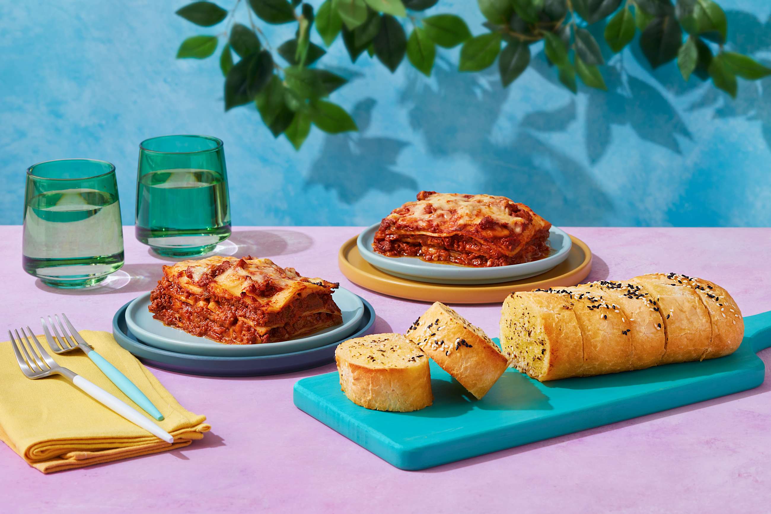 Beef Lasagne & Garlic Bread Bundle Recipe | HelloFresh