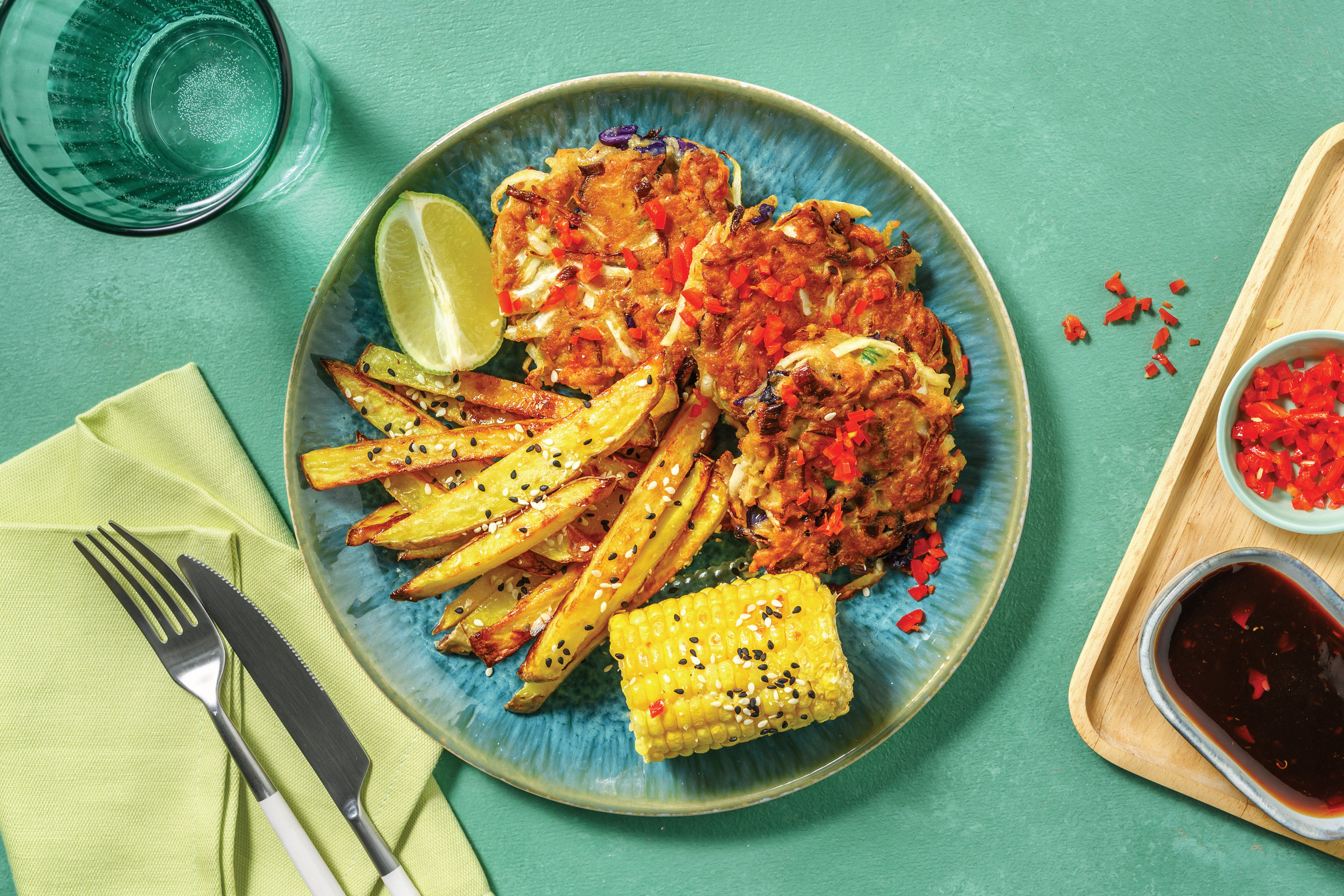 Korean Leek & Savoury Veggie Pancake Recipe | HelloFresh