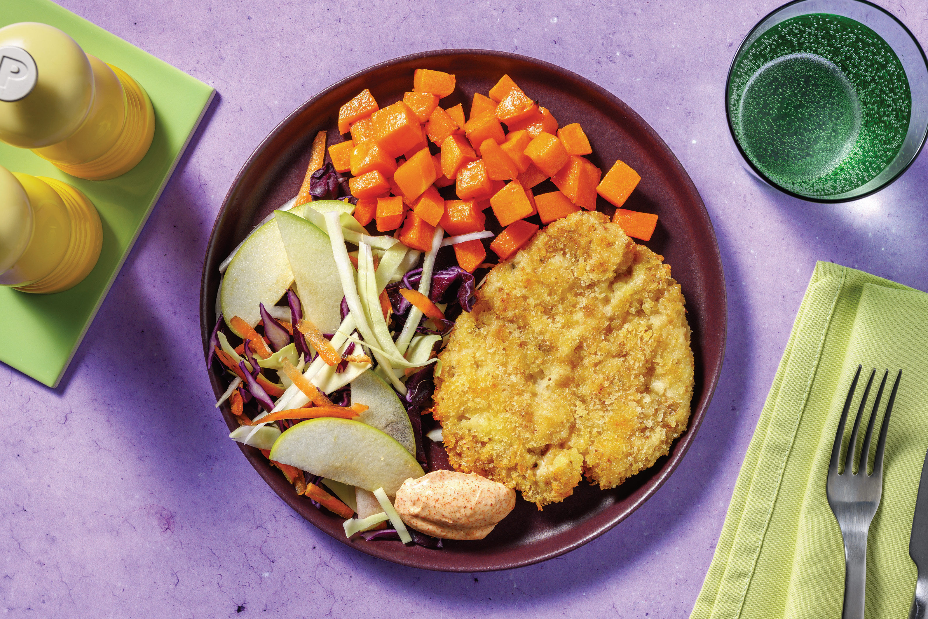 All-American Parmesan Crumbed Chicken Recipe | HelloFresh