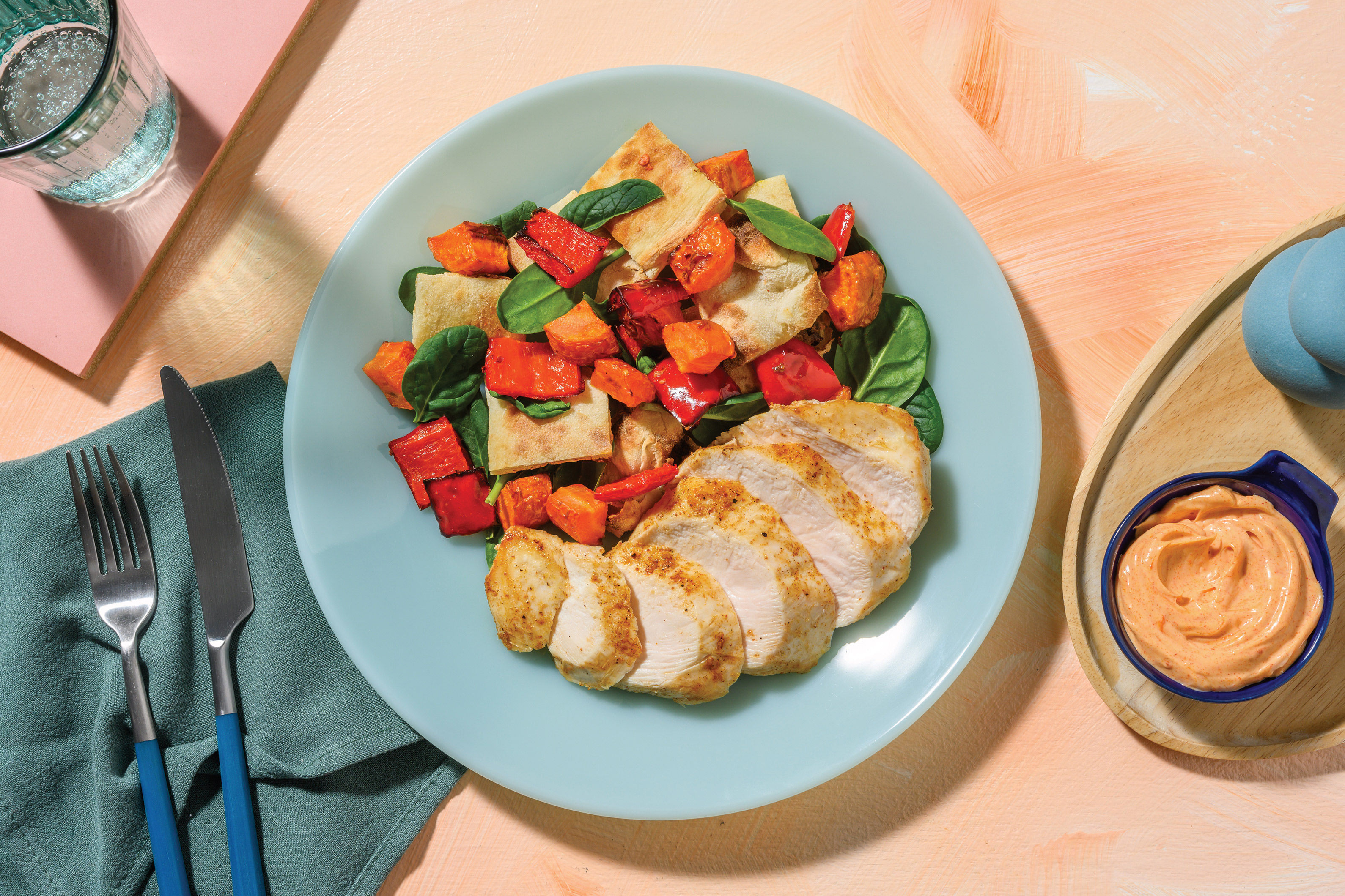 Tex-Mex Double Baked Chicken Recipe | HelloFresh