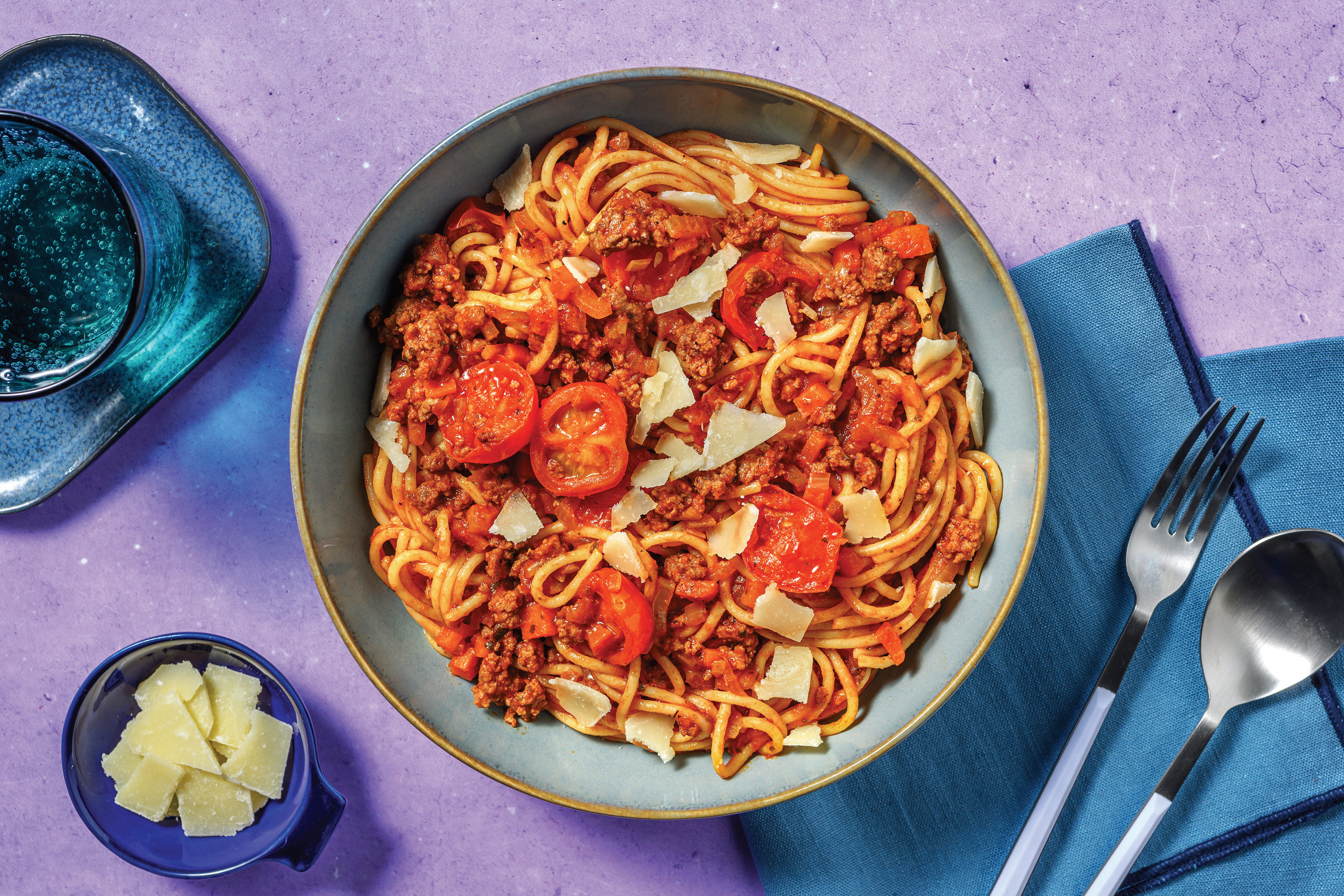 Easy Beef & Cherry Tomato Spaghetti Recipe | HelloFresh