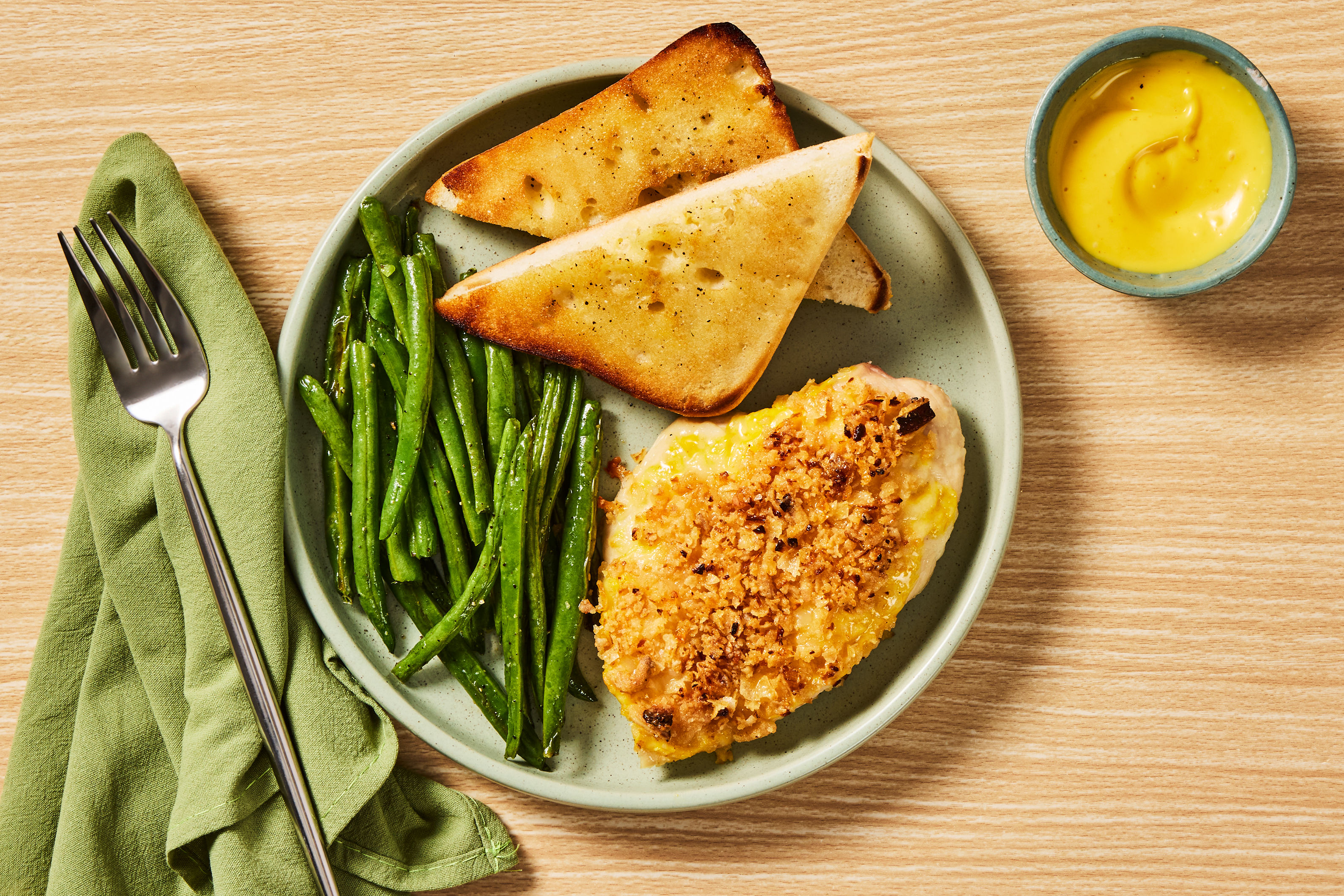 Sheet Pan Dijon Onion Crunch Chicken Recipe | HelloFresh