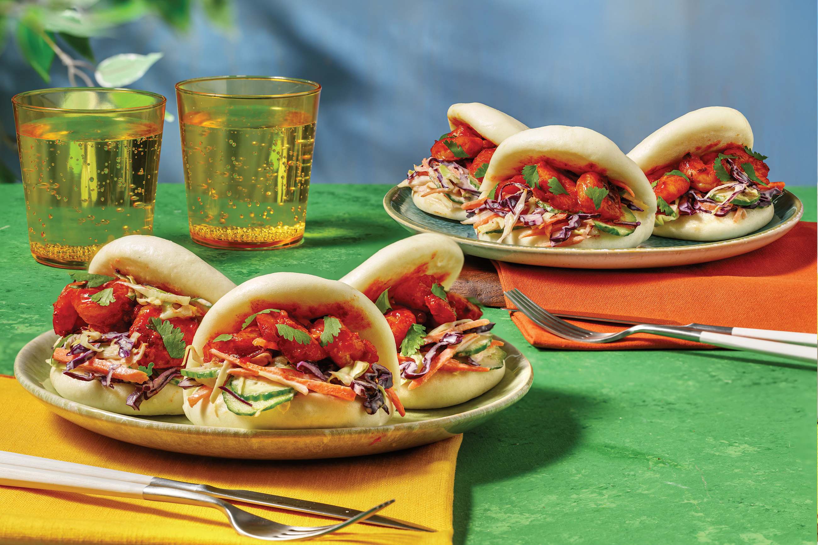 Garlic Prawn Bao Buns Recipe | HelloFresh