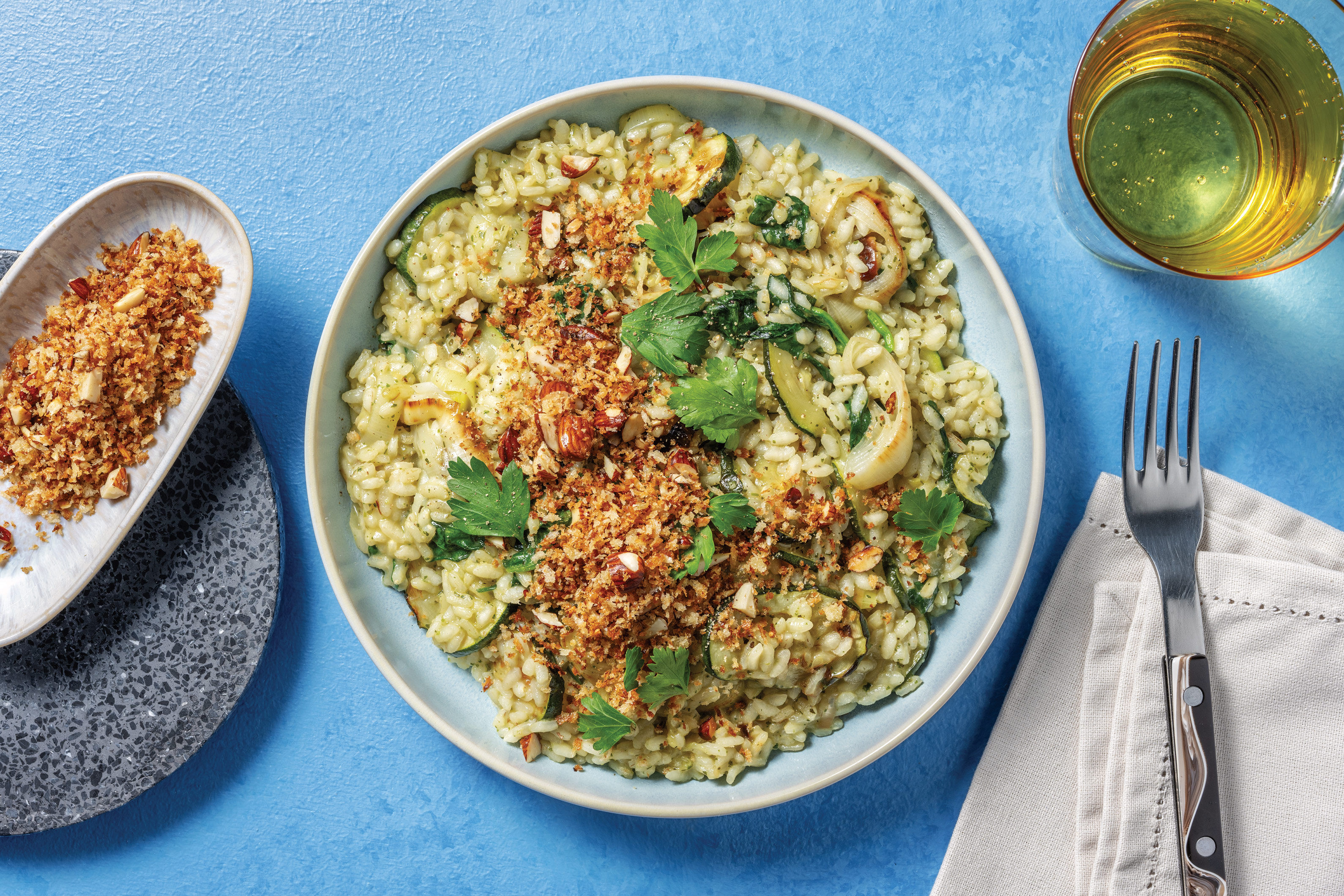 Basil Pesto, Chicken & Leek Risotto Recipe | HelloFresh
