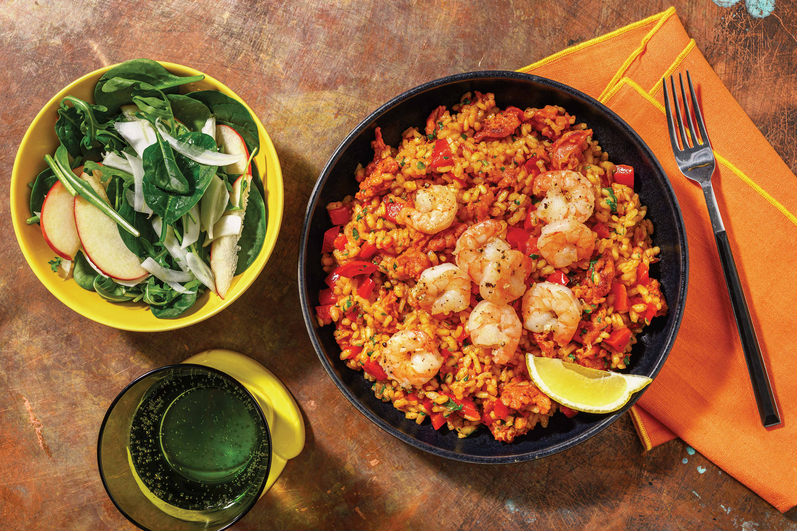 Prawn & Chorizo Risoni Recipe | HelloFresh