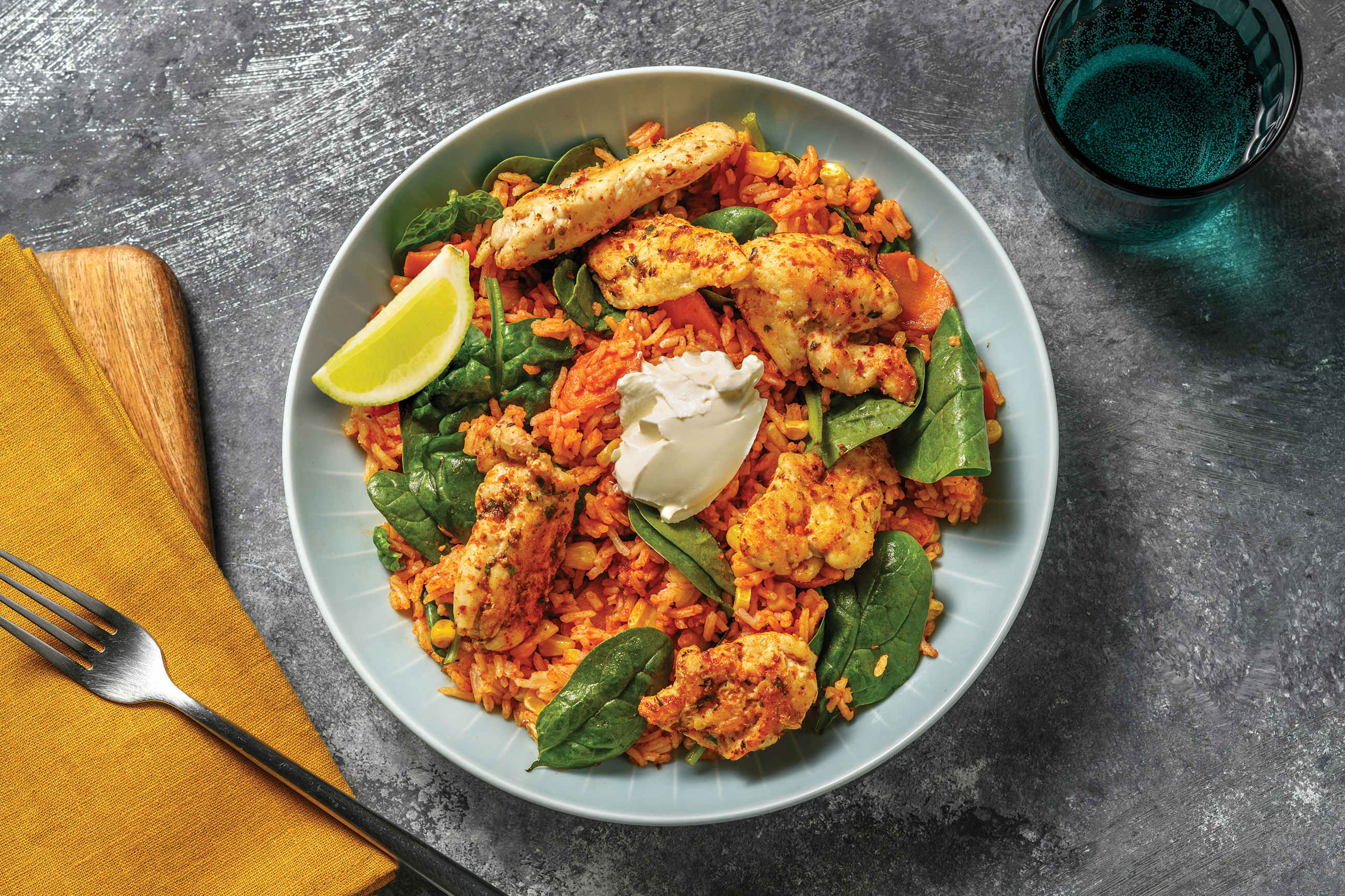 Easy Tex-Mex Chicken & Baked Rice Recipe | HelloFresh