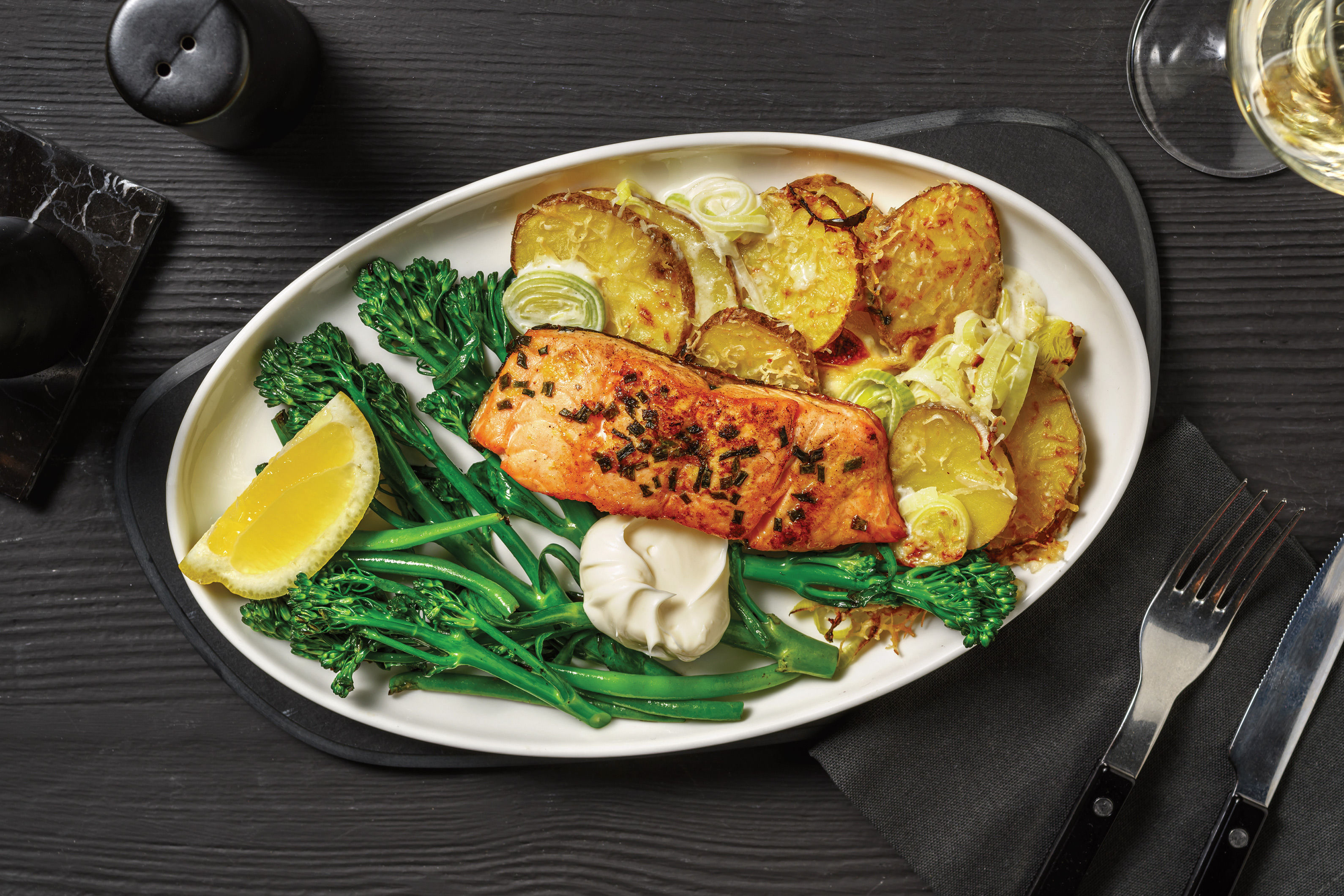 Garlic & Herb Seared Salmon Recipe | HelloFresh