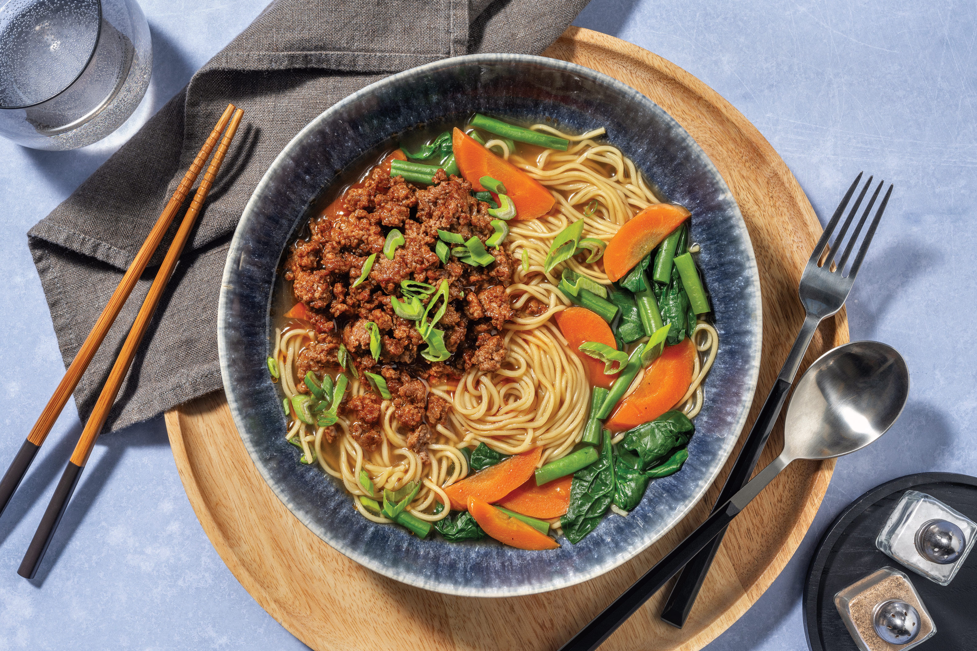 Asian BBQ Pork Noodle Soup Recipe | HelloFresh