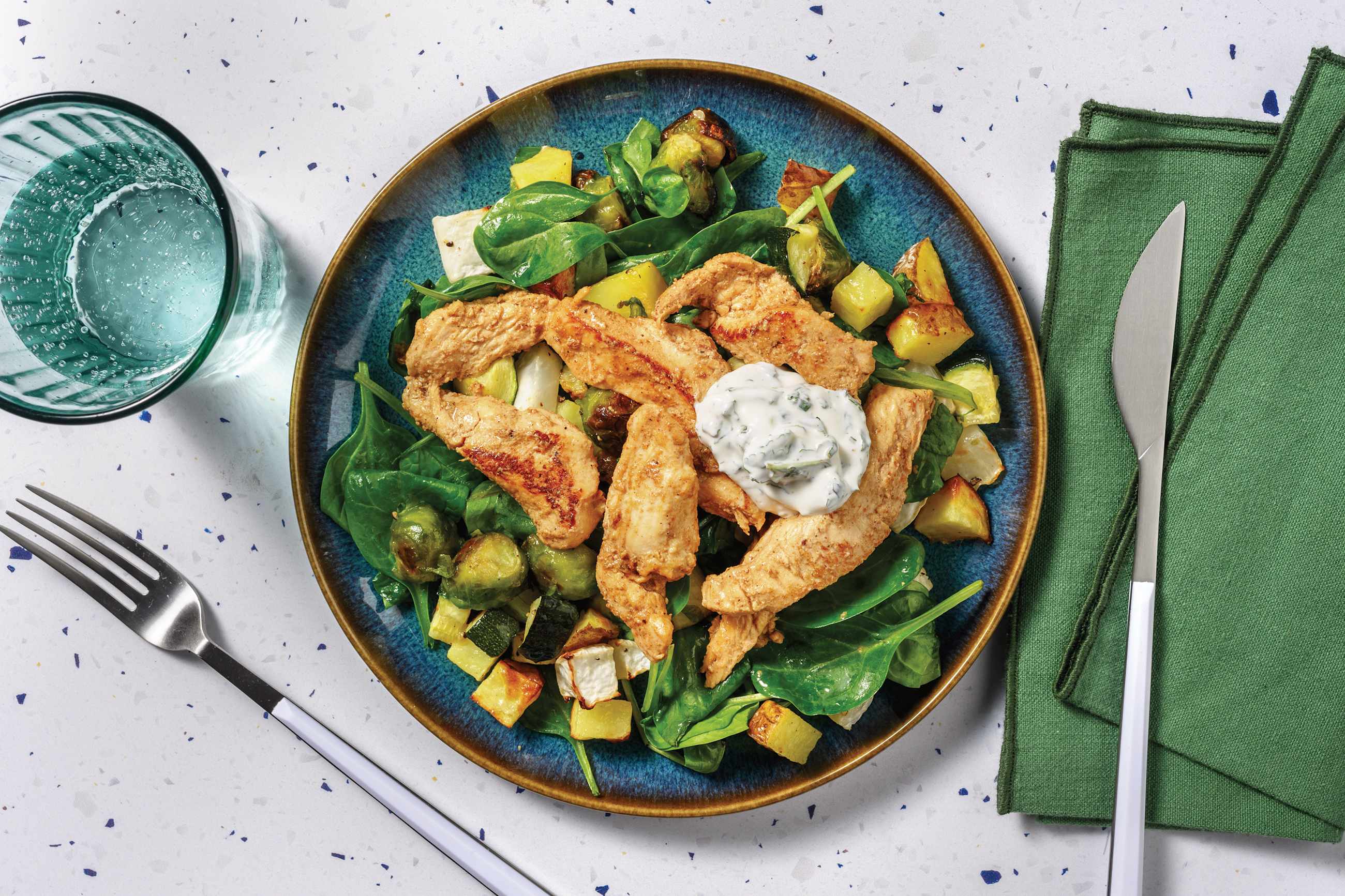 Mumbai Chicken & Mint Yoghurt Recipe | HelloFresh