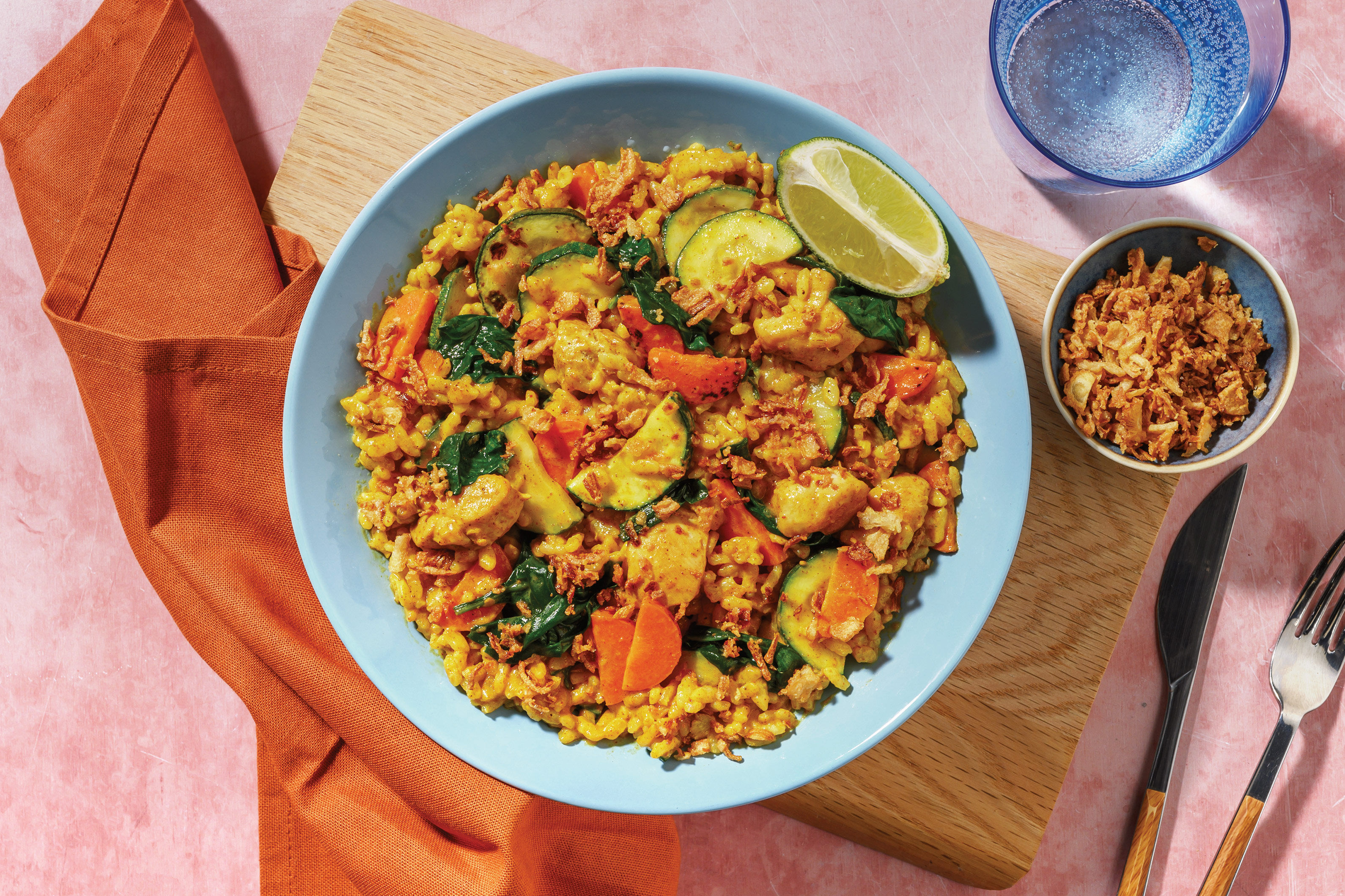 Thai Curry Chicken Risotto Recipe | HelloFresh