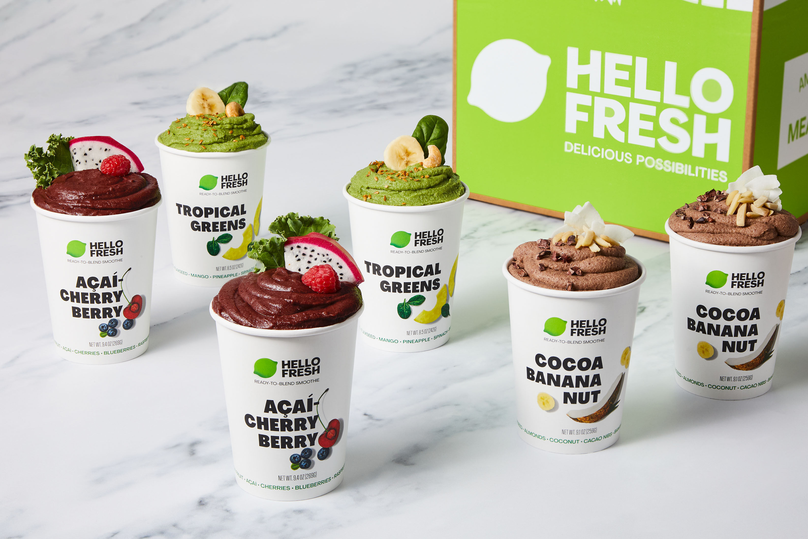 Fitness Fuel - Ready-to-Blend Smoothies Recipe | HelloFresh