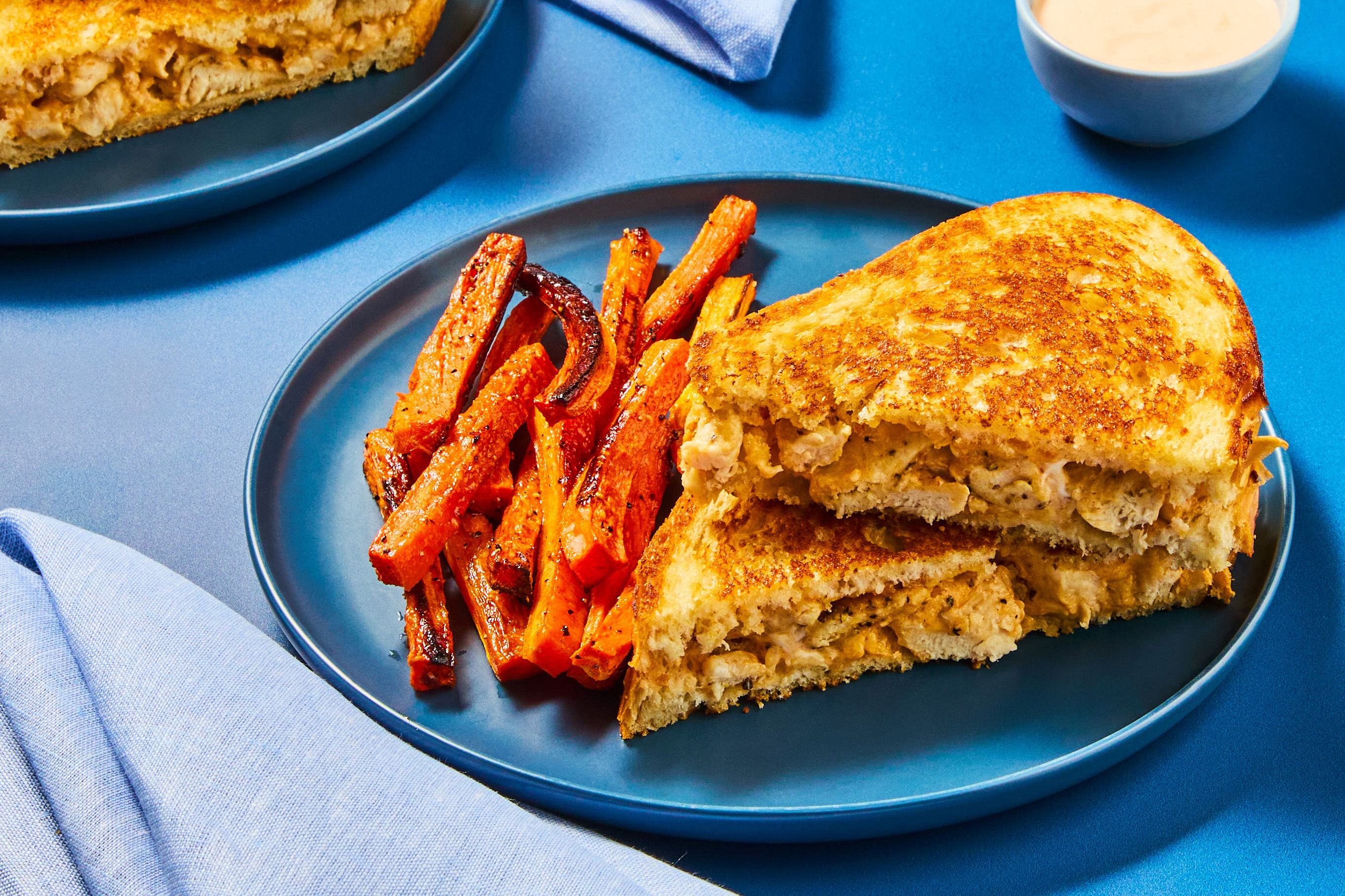 Cheesy Buffalo Chicken Melts Recipe | HelloFresh