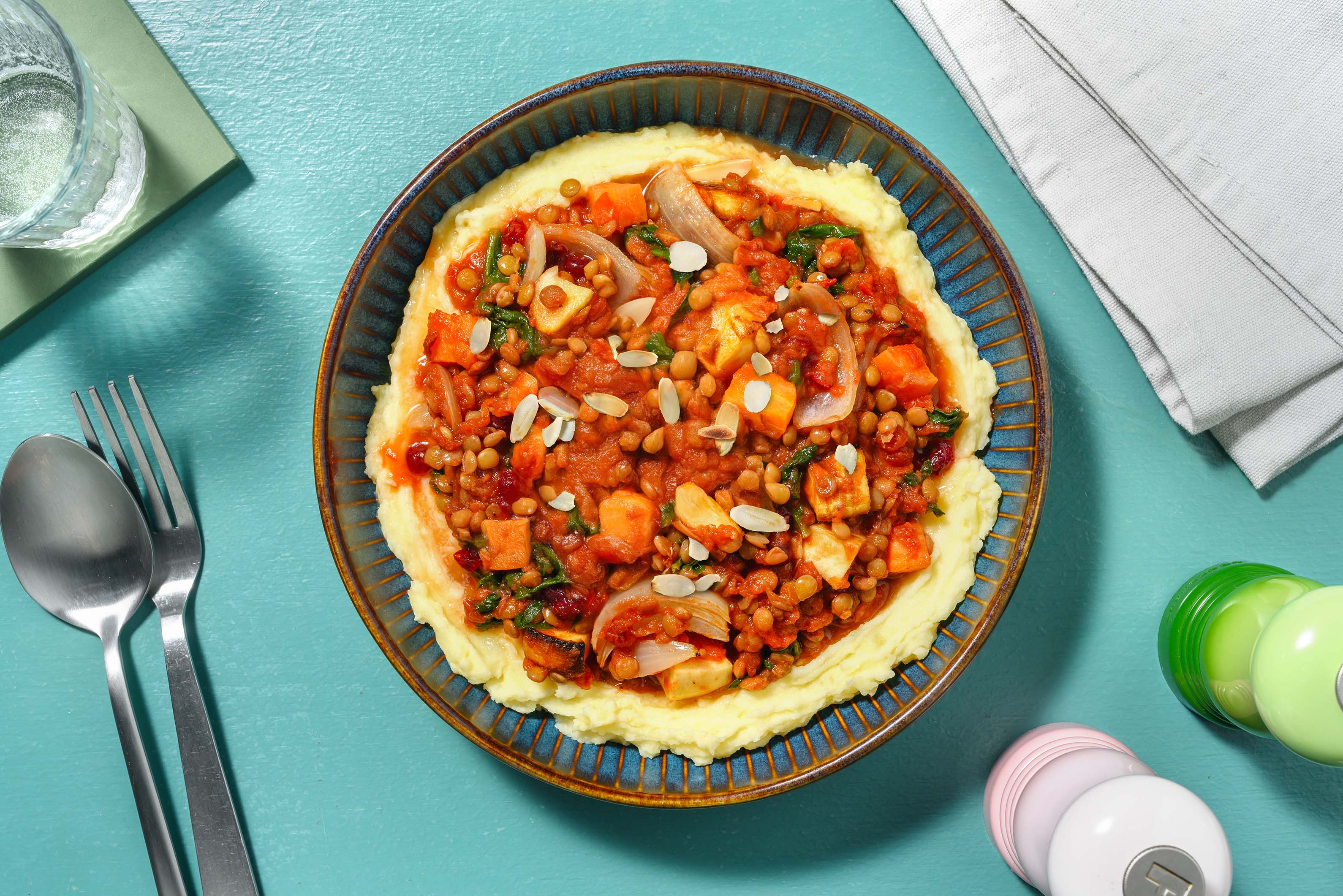 Moroccan Chicken, Lentil & Veggie Stew Recipe | HelloFresh