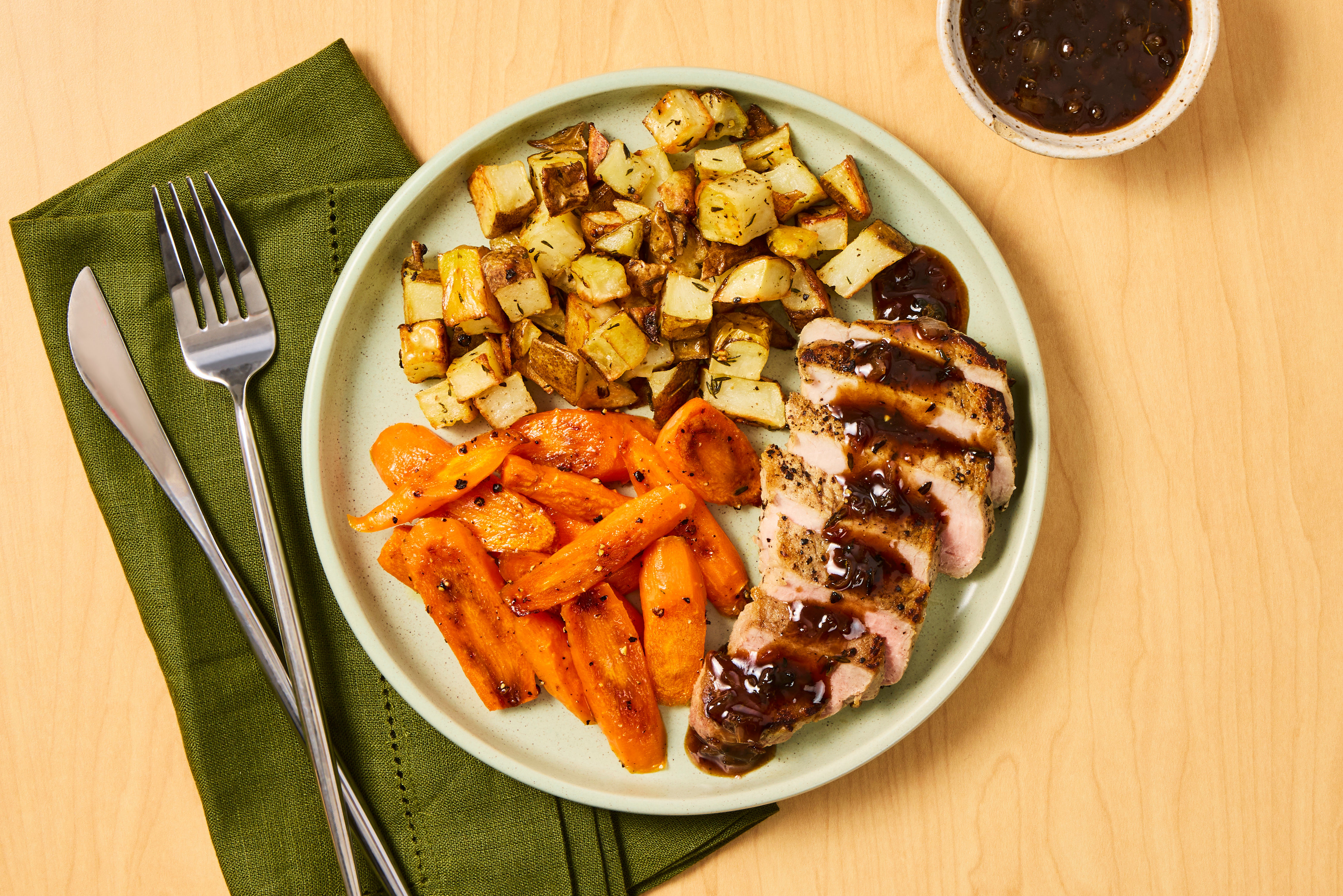 Figgy Balsamic Pork Recipe | HelloFresh