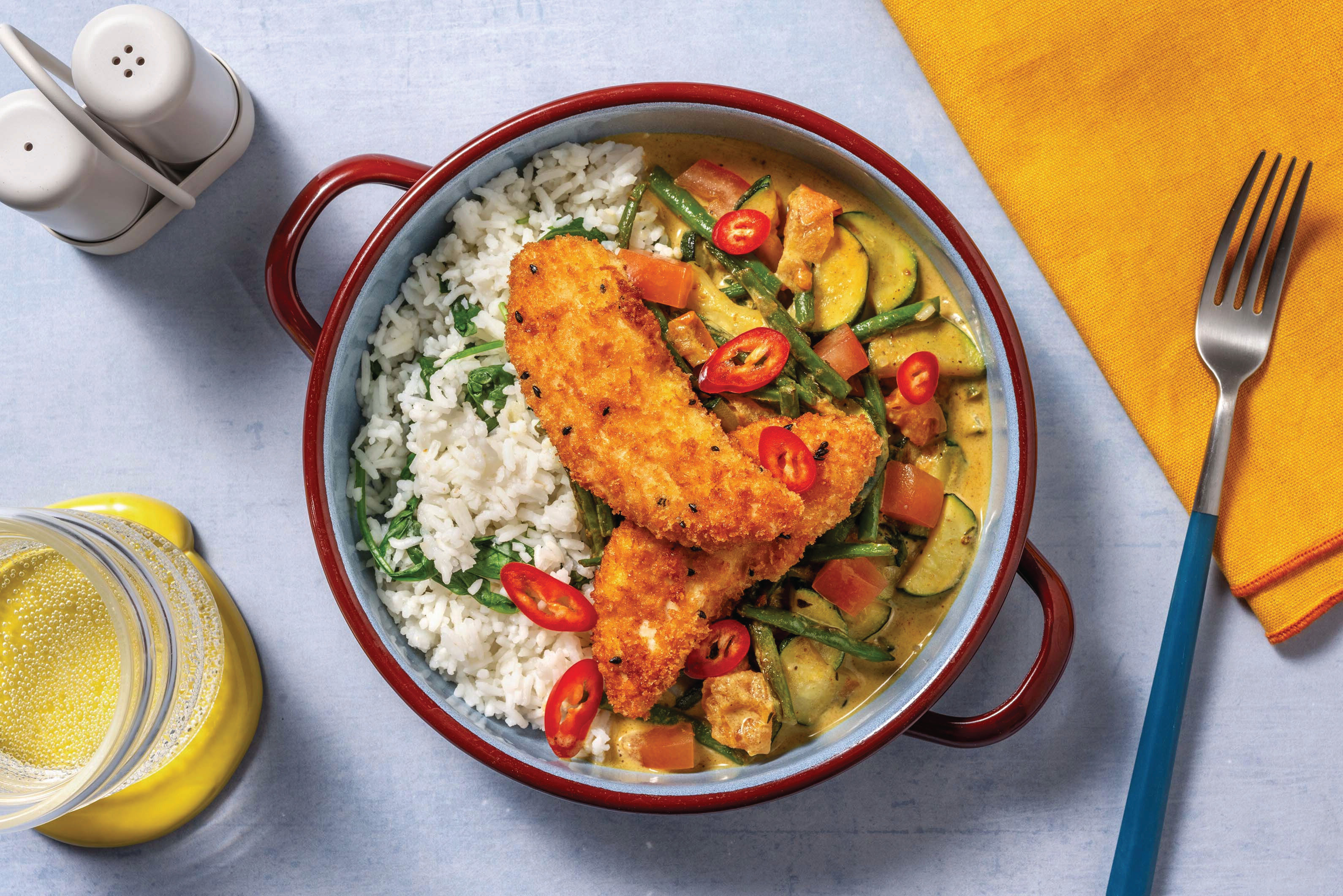 Chicken & Mumbai Curry Sauce Recipe | HelloFresh