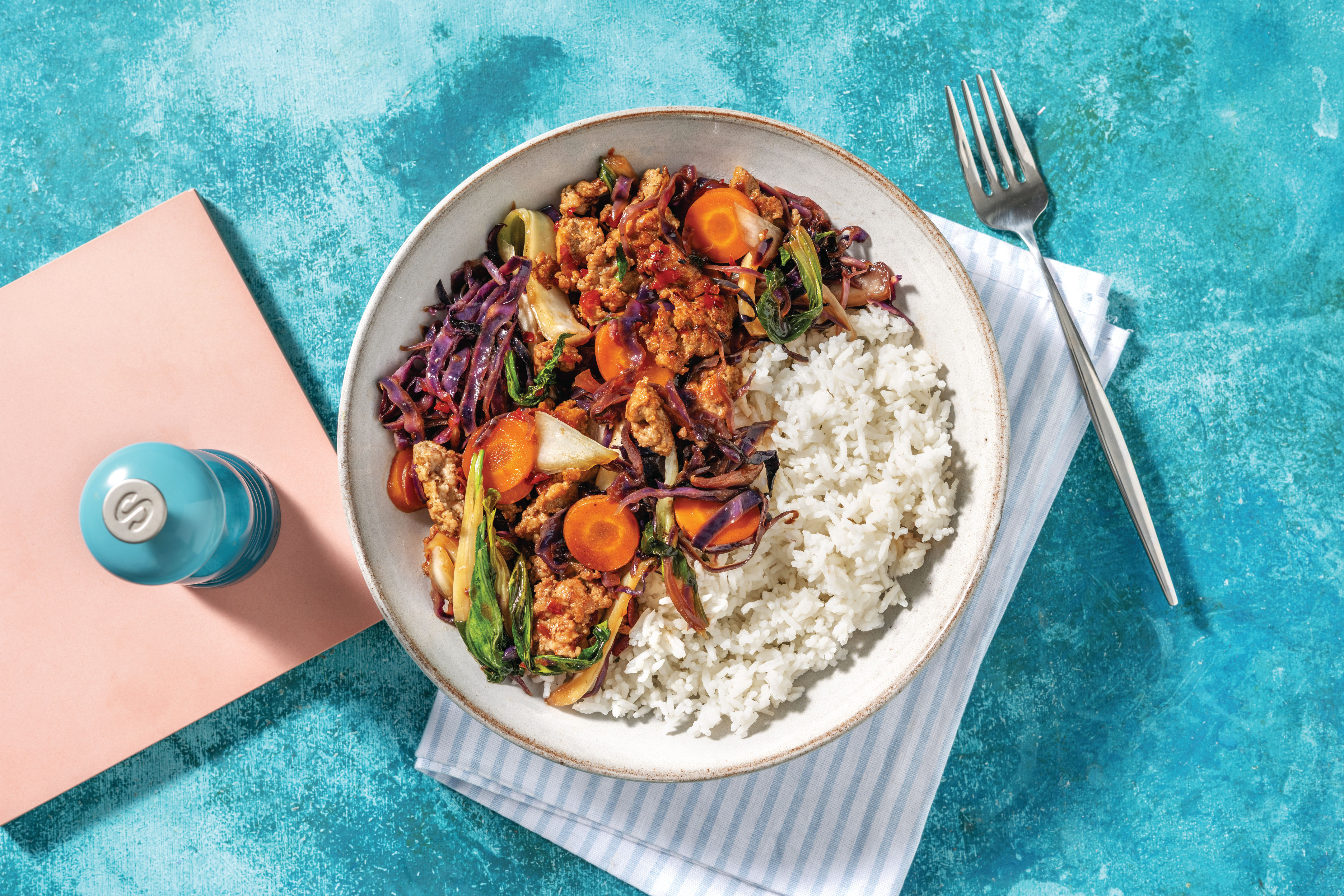 Sticky Ginger Beef & Veggie Stir-Fry Recipe | HelloFresh