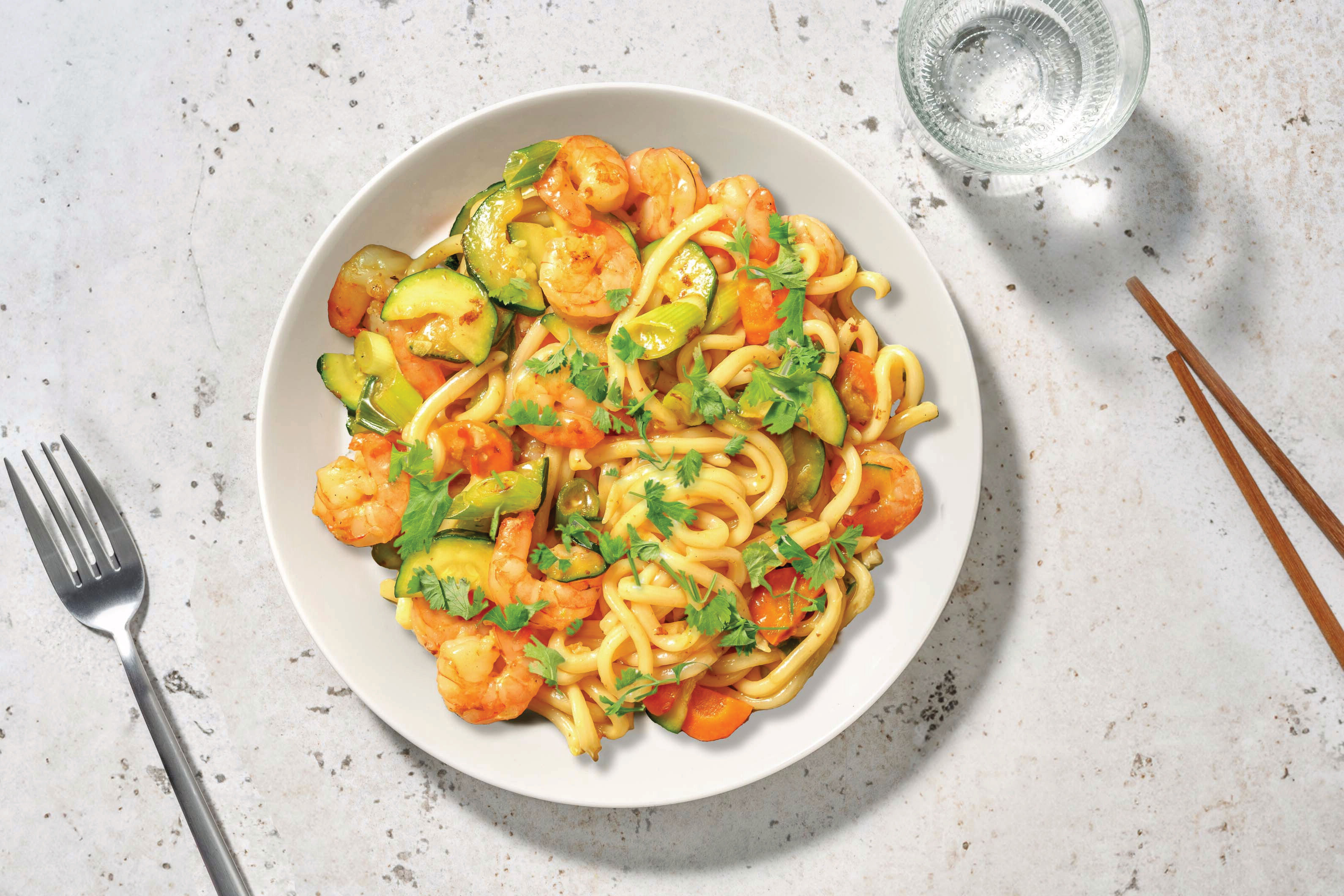 Sticky Ginger Prawn Stir-Fry Recipe | HelloFresh