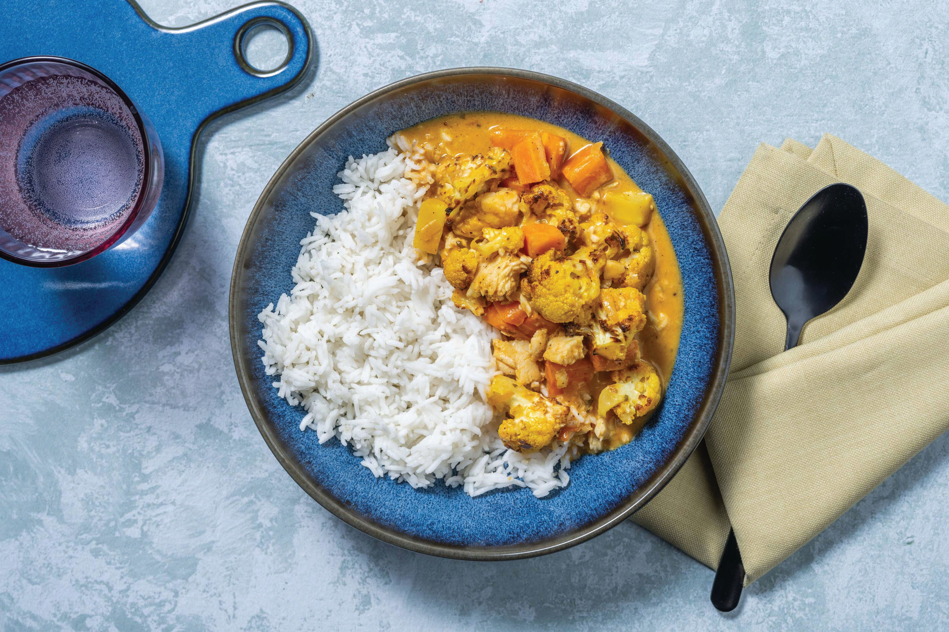 South Indian-Style Chicken & Cauliflower Curry Recipe | HelloFresh