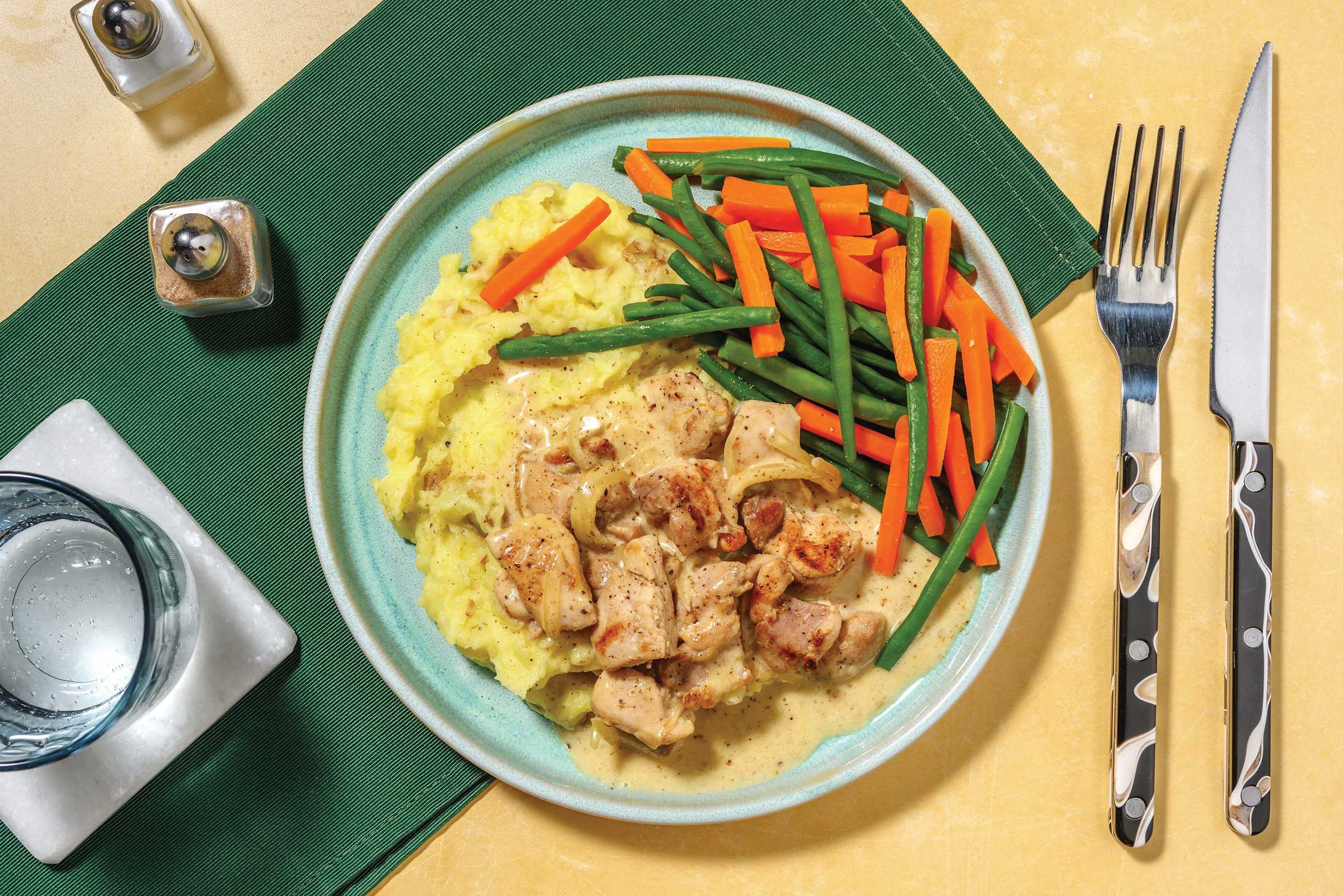 HelloHero: Halloumi & Creamy Onion Sauce Recipe | HelloFresh