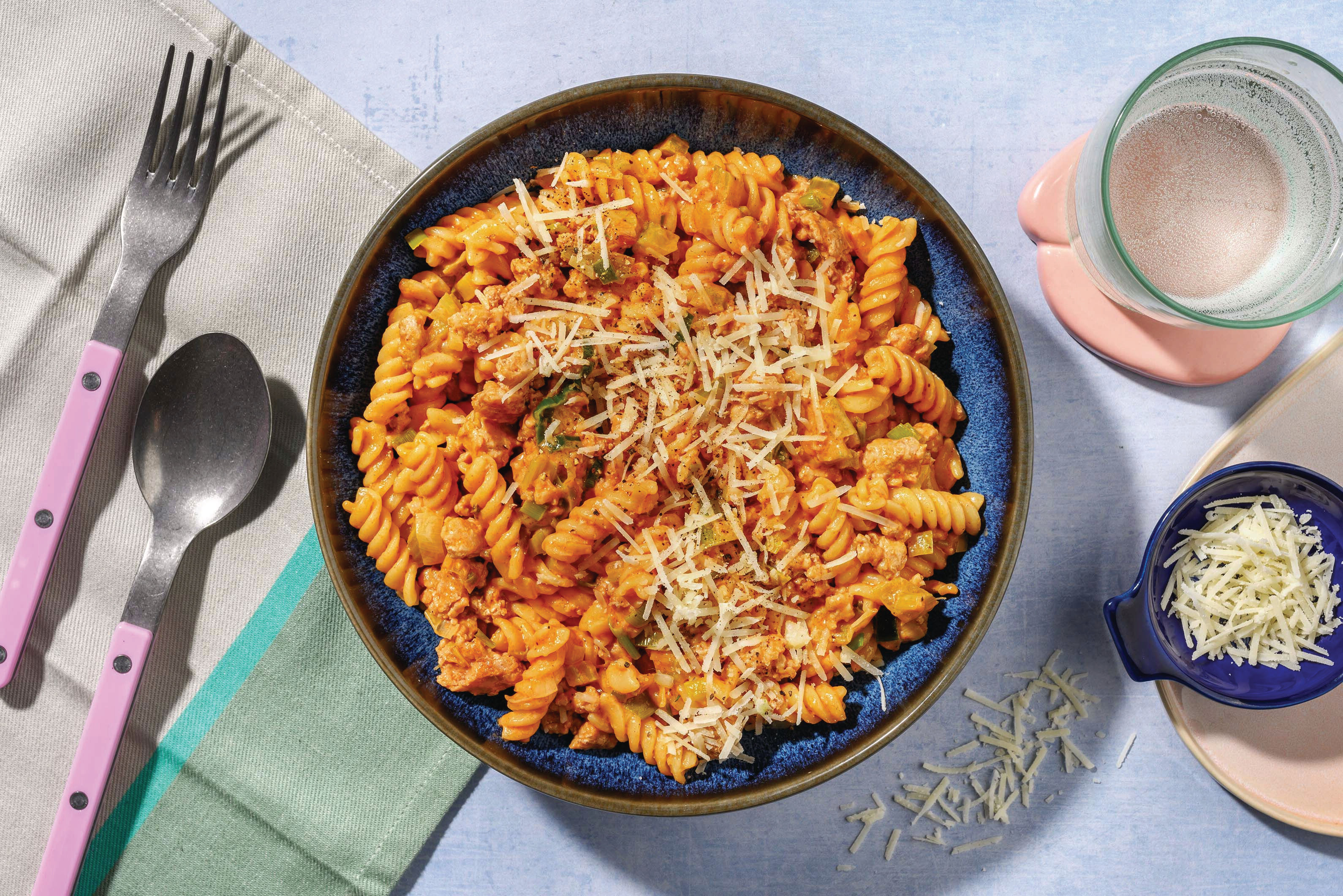 Rich Italian Beef & Leek Penne Recipe | HelloFresh