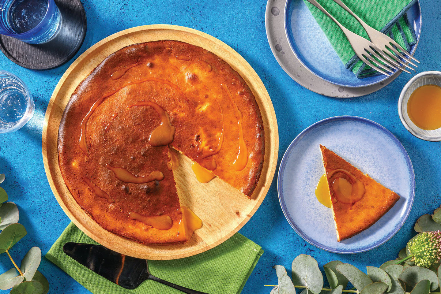 Burnt Basque Cheesecake Recipe | HelloFresh