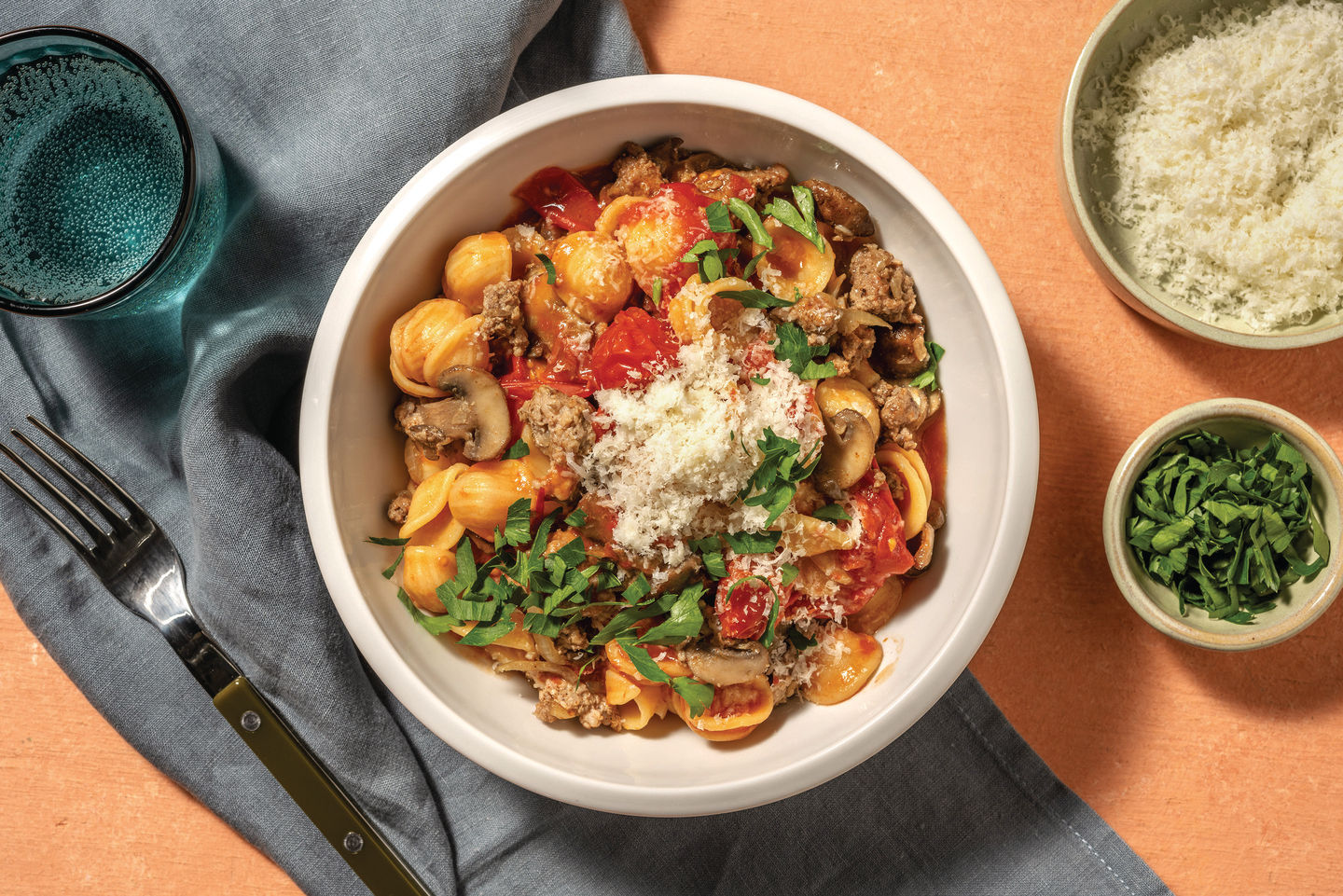 Squiggly Beef & Pork Hidden Veggie Fusilli Recipe | HelloFresh