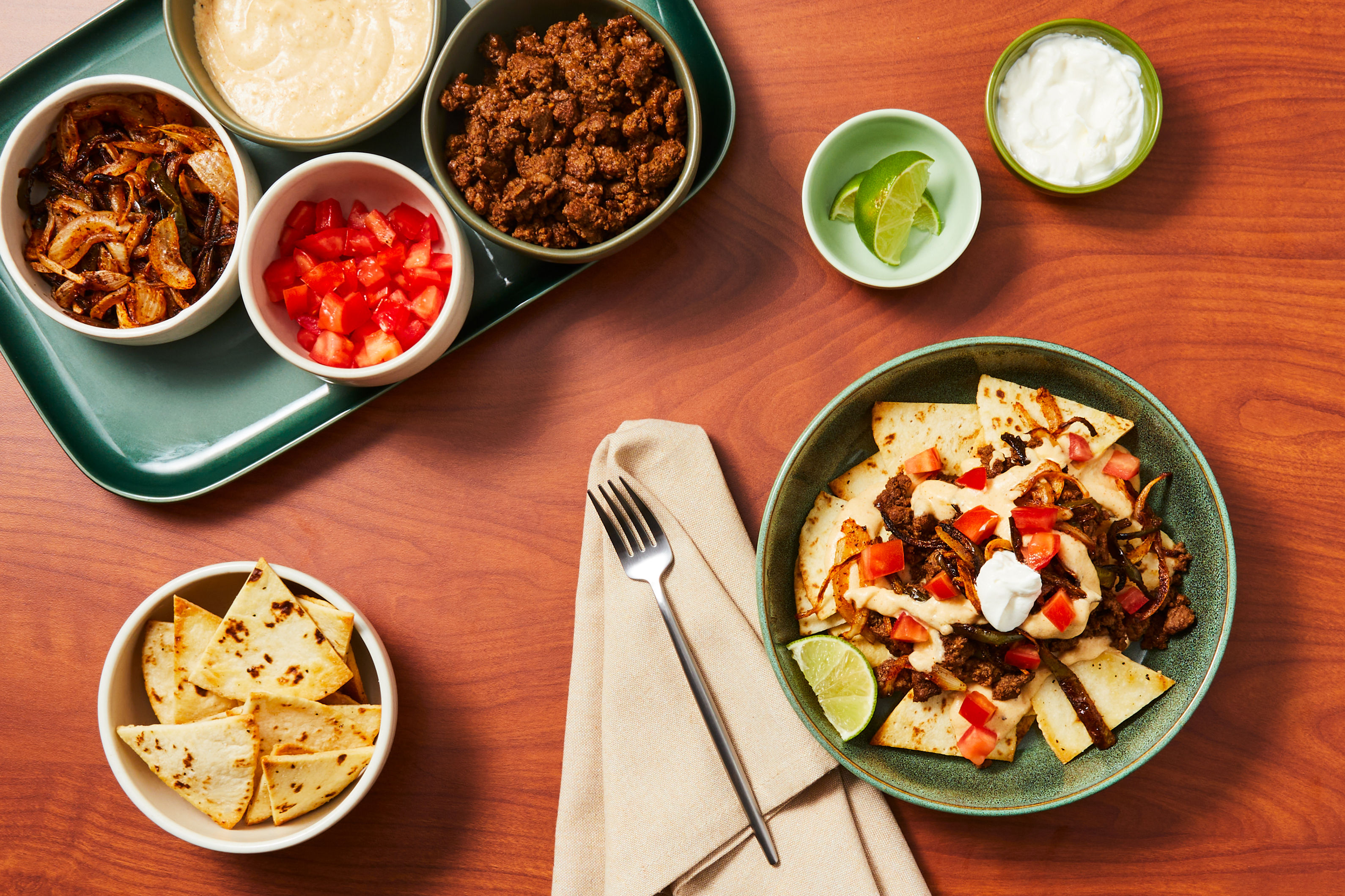 Southwest Beef Nacho Bar Recipe | HelloFresh