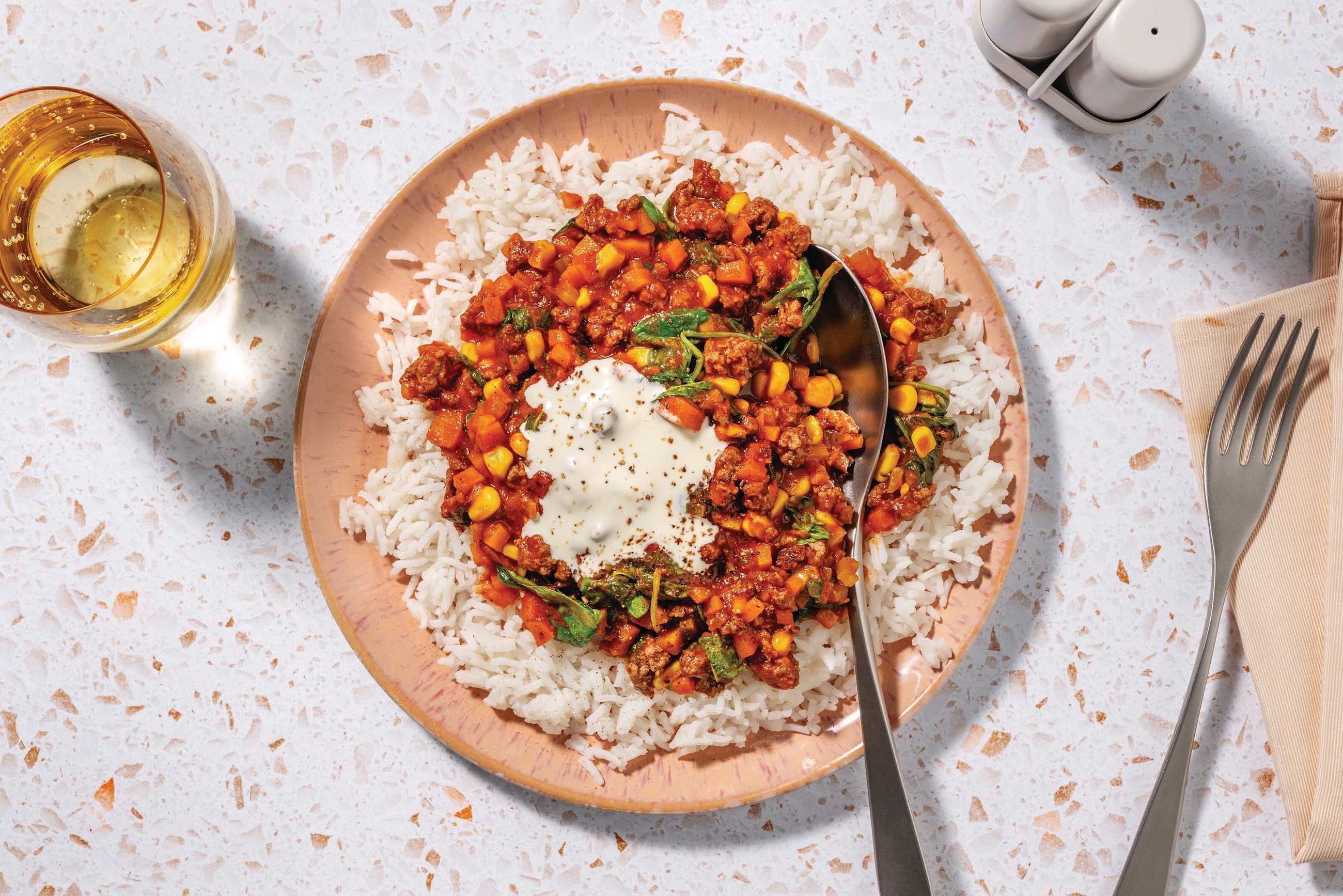 Easy Homestyle Pork & Corn Chilli Recipe | HelloFresh