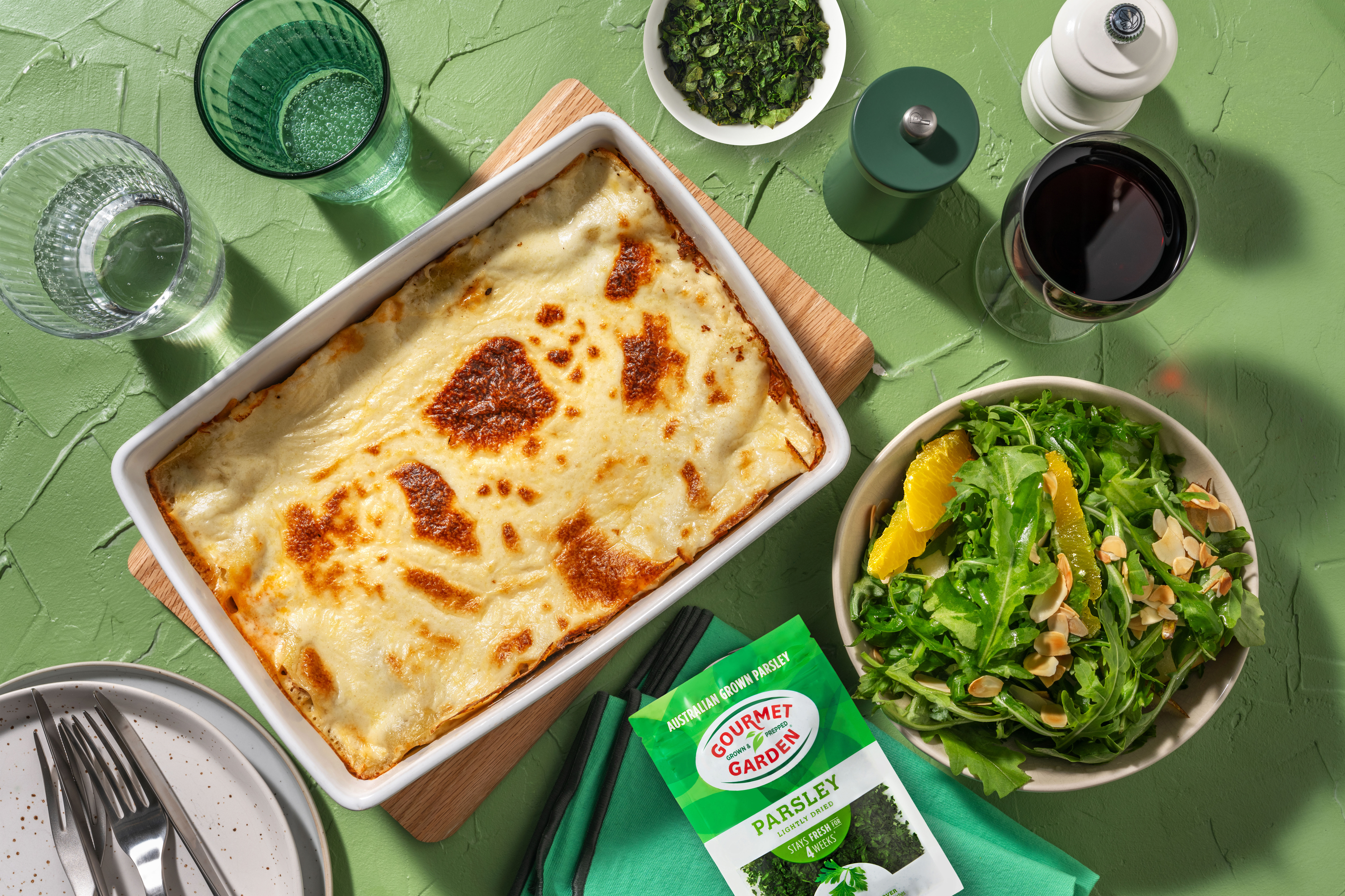 Beef Brisket Ragu Lasagne & Orange Salad Recipe | HelloFresh