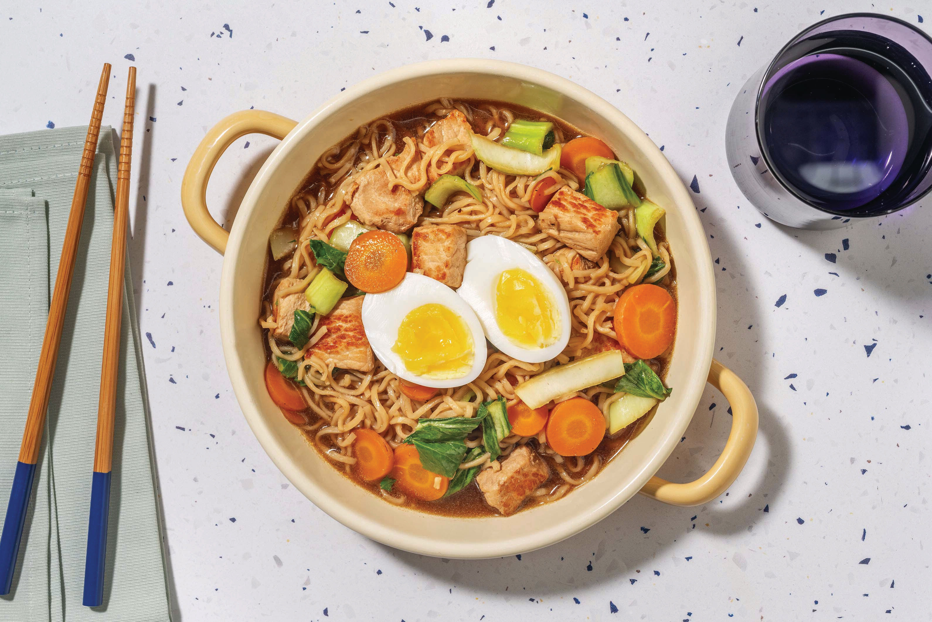 Slow-Cooked Pork Ramen-Style Noodle Soup Recipe | HelloFresh