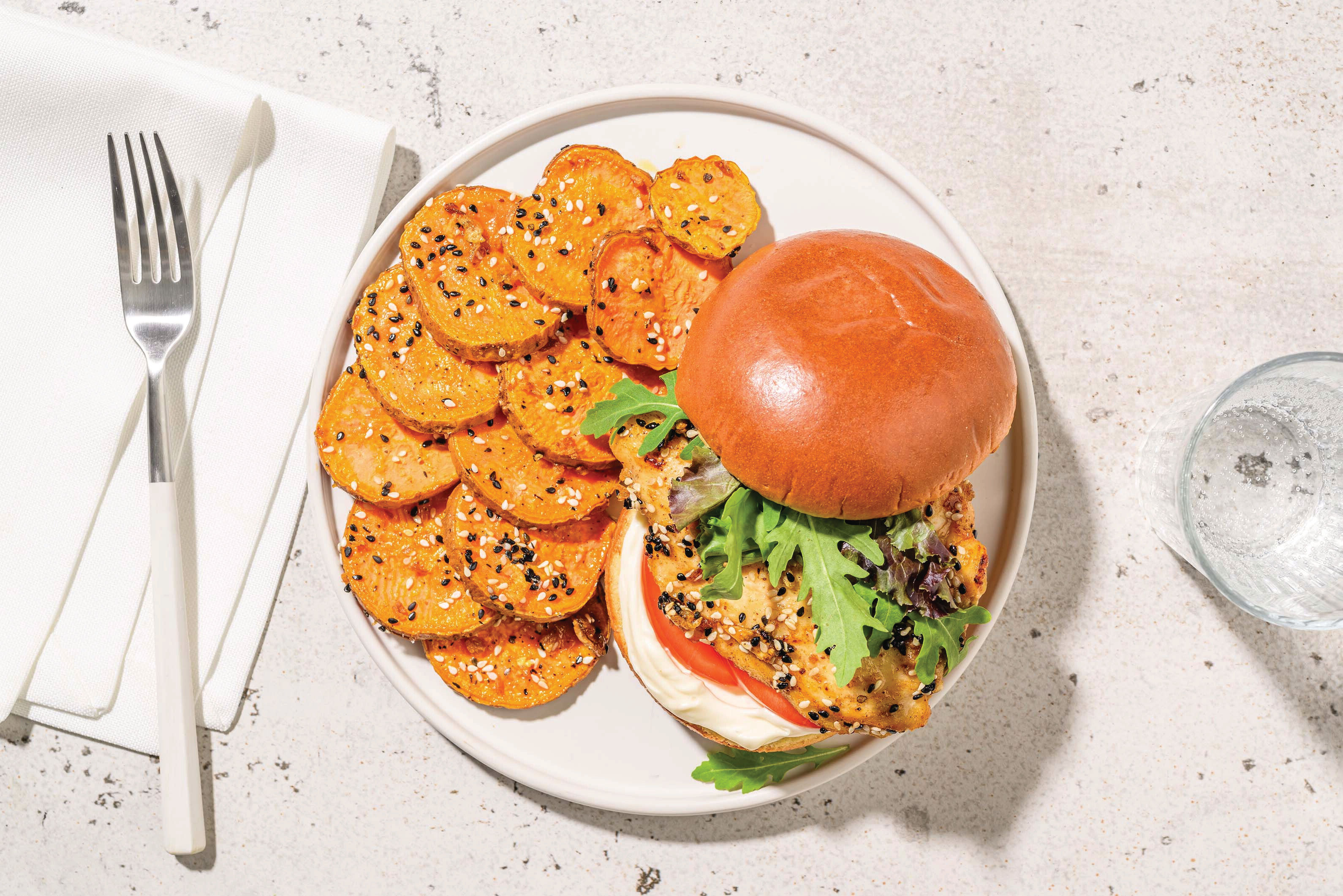Seared Sticky Beef Rump Burger Recipe | HelloFresh