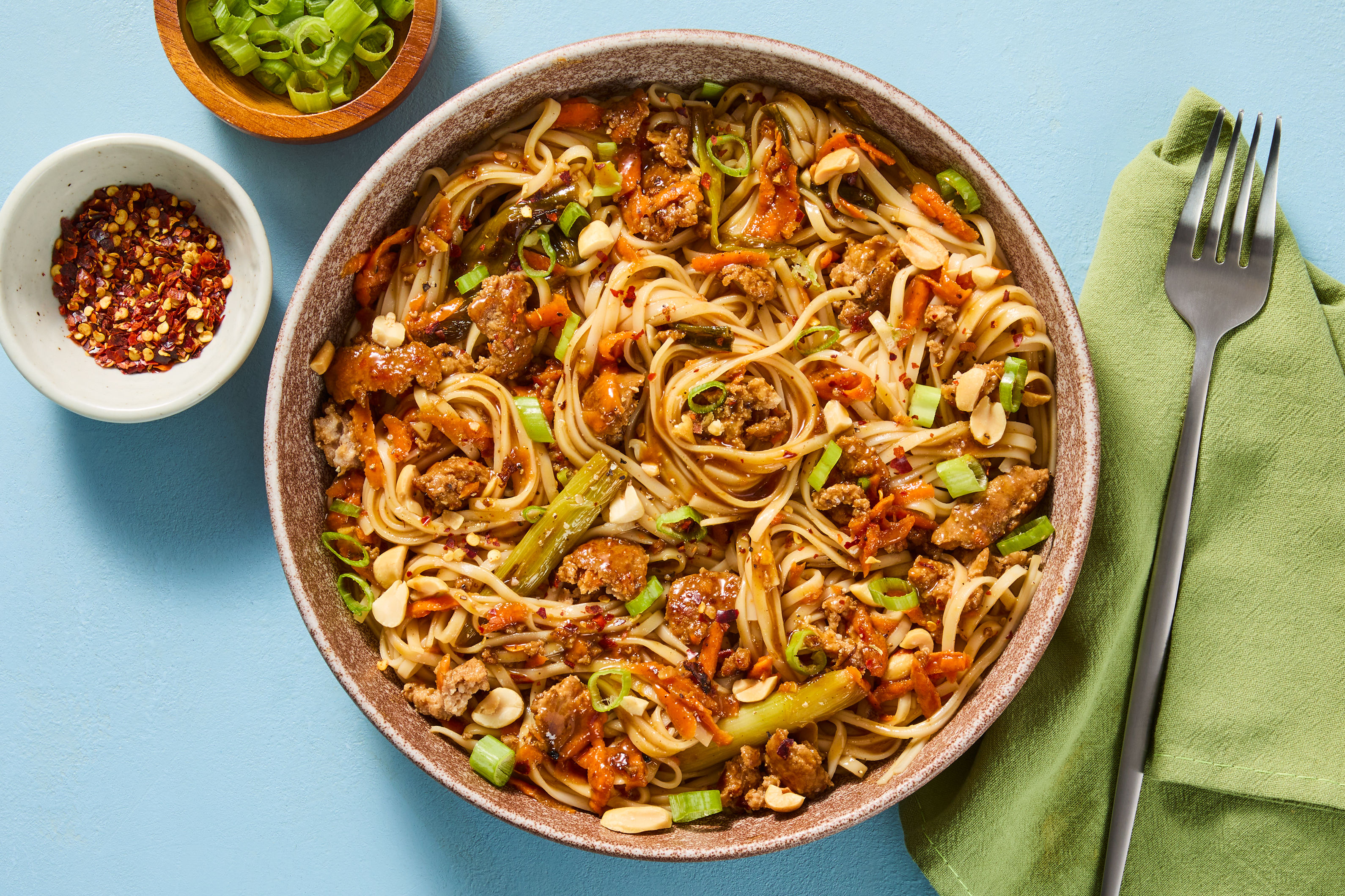 Peanut Pork Noodle Stir-Fry Recipe | HelloFresh